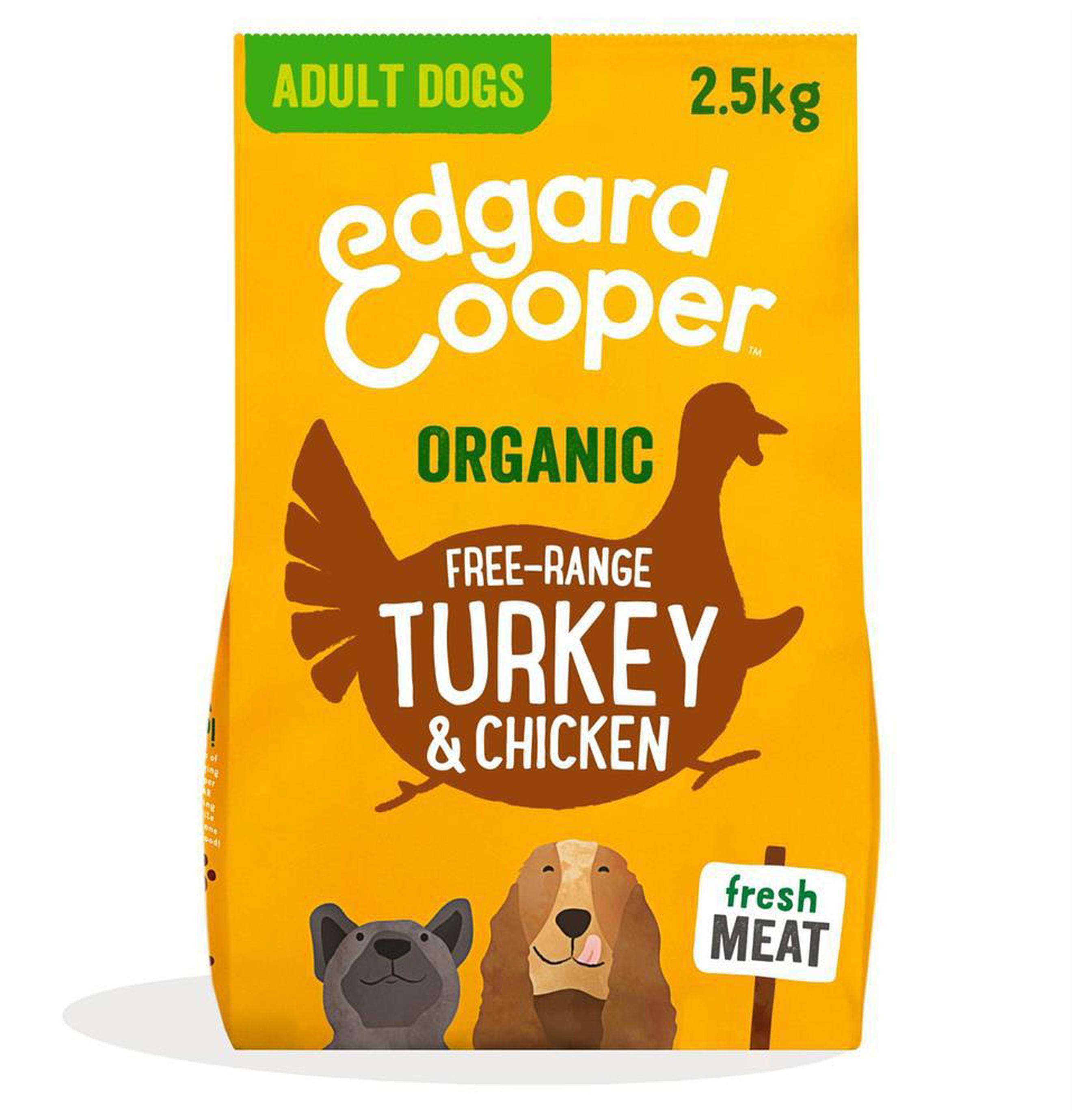 Dry Dog Food Organic Turkey & Chicken 2.5kg | Trinity Farm - Nottingham ...