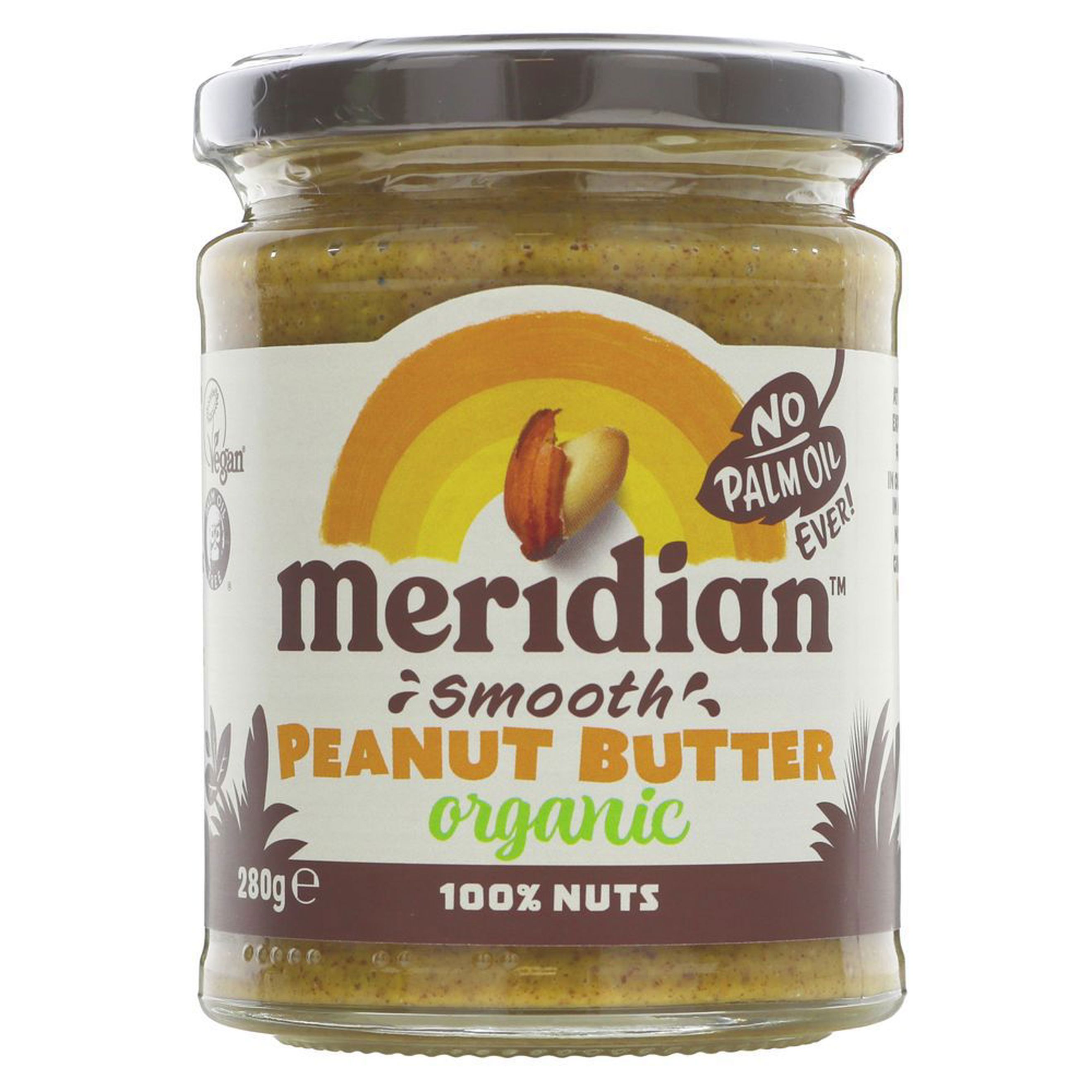 Meridian Peanut Butter Smooth - (Organic) 280g ( | East Kent Growers