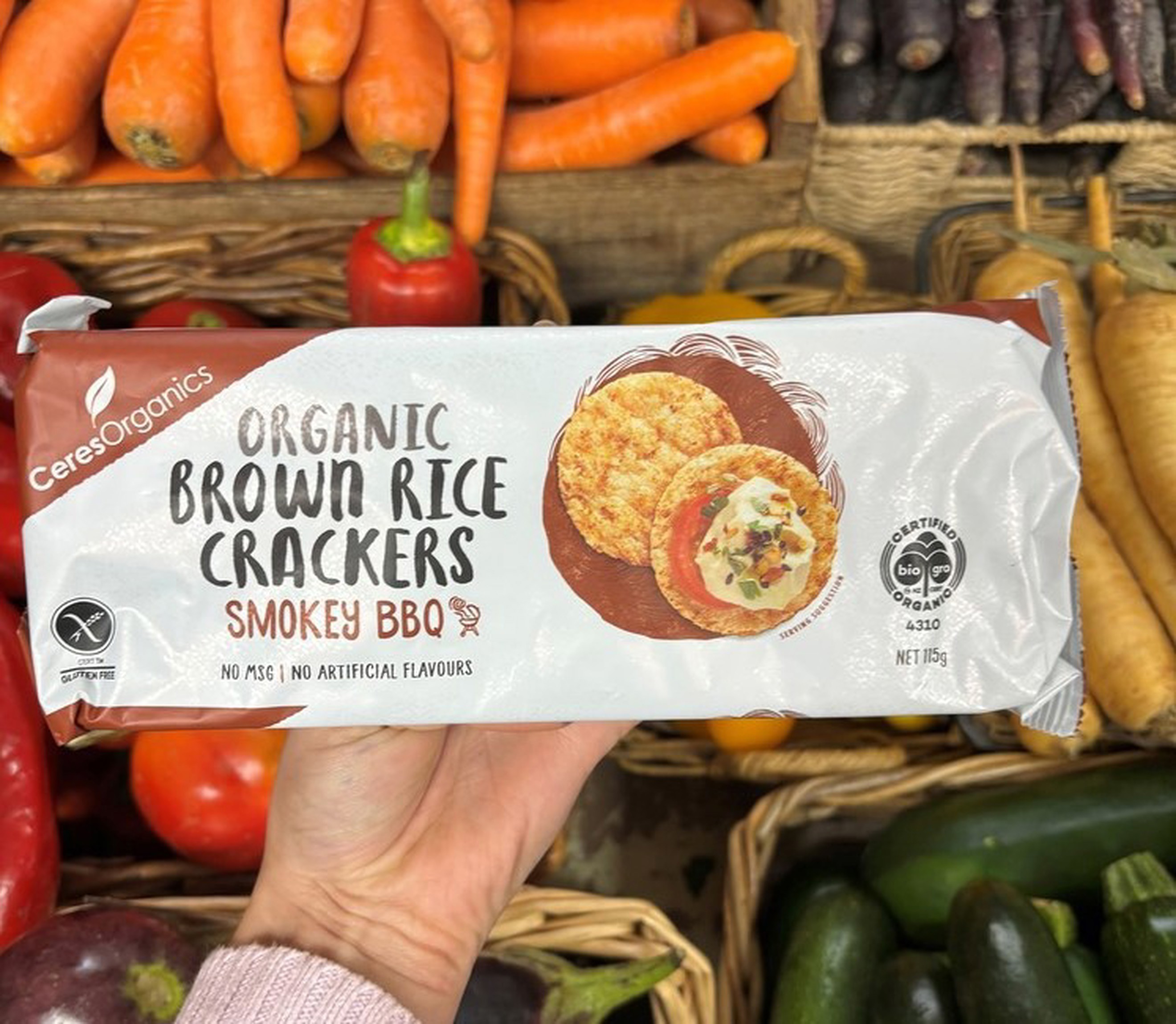 Ceres Rice Crackers BBQ | Warrah Farm Shop | Warrah Farm Shop