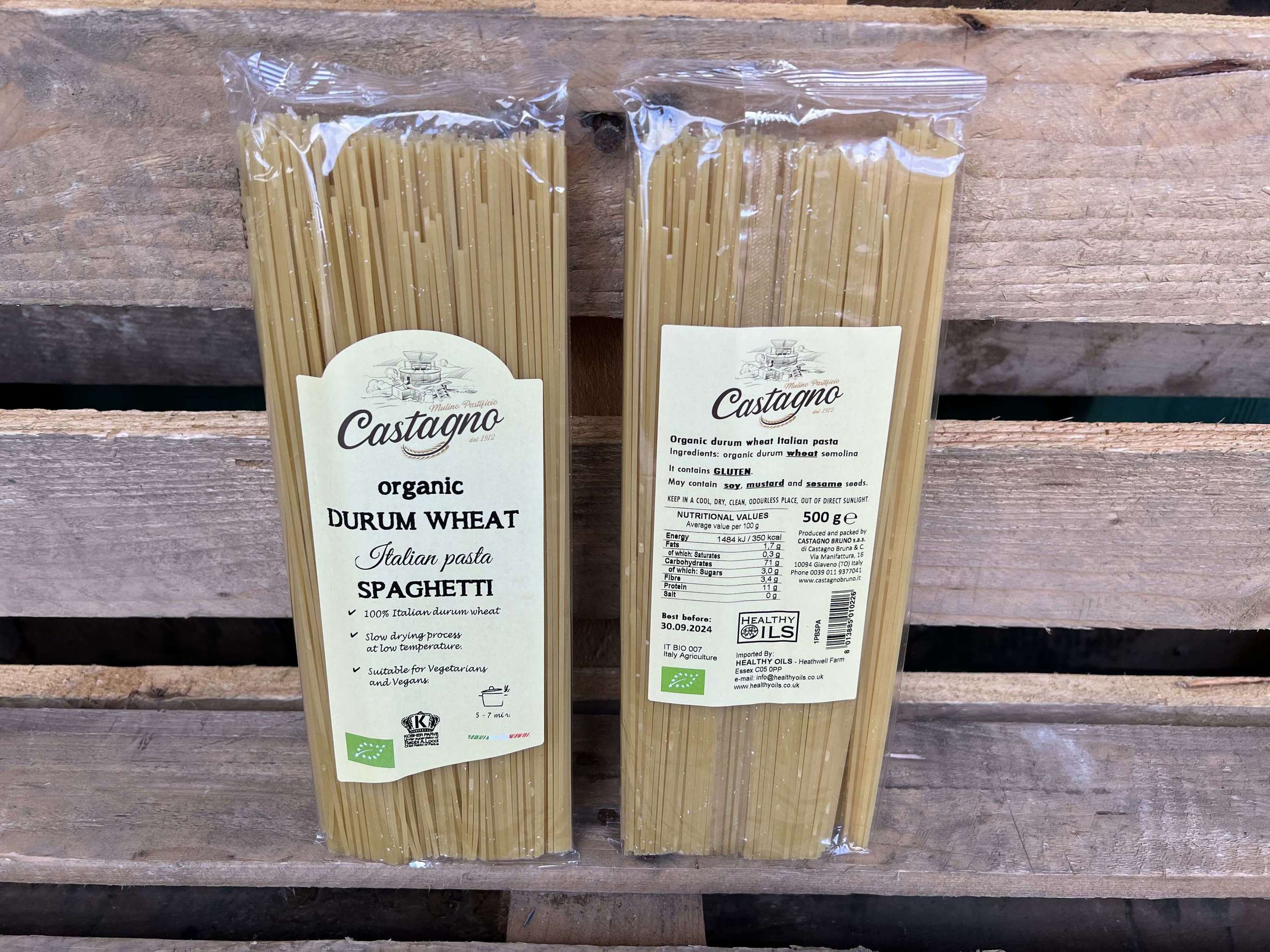 Organic Durham Wheat Spaghetti (500g) | Foodlife Organic - Greater ...
