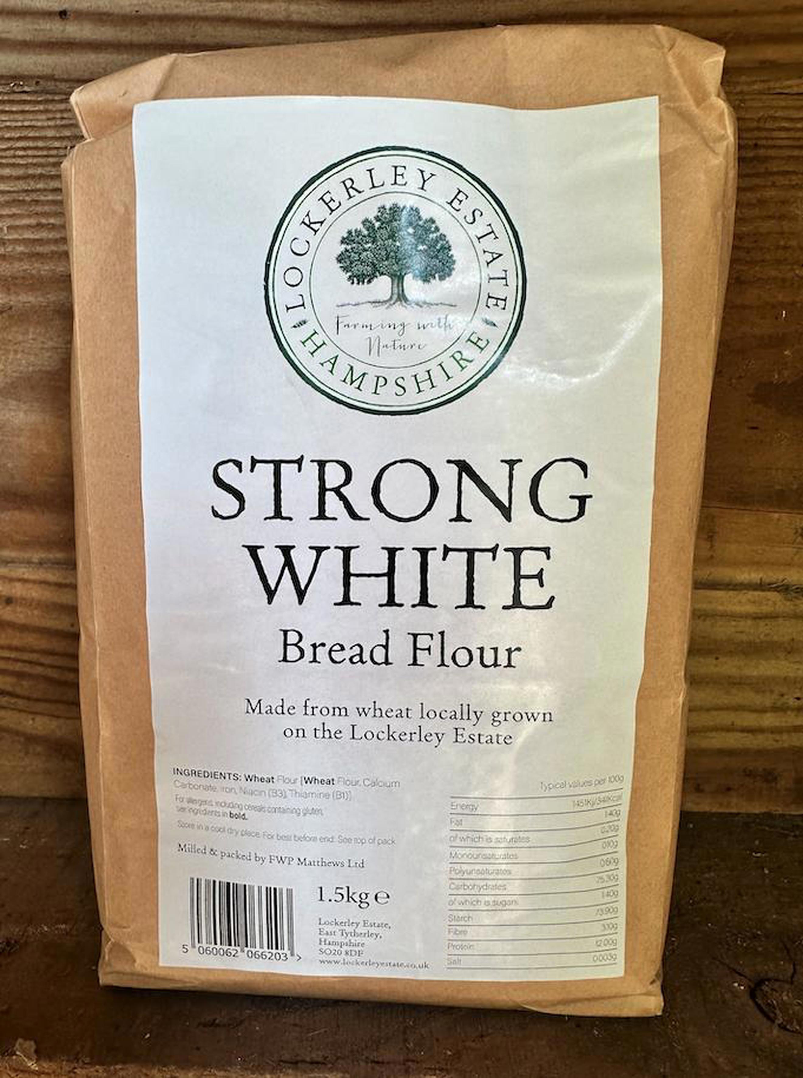 Strong White Bread Flour - Lockerley Estate | Hampshire Market Garden