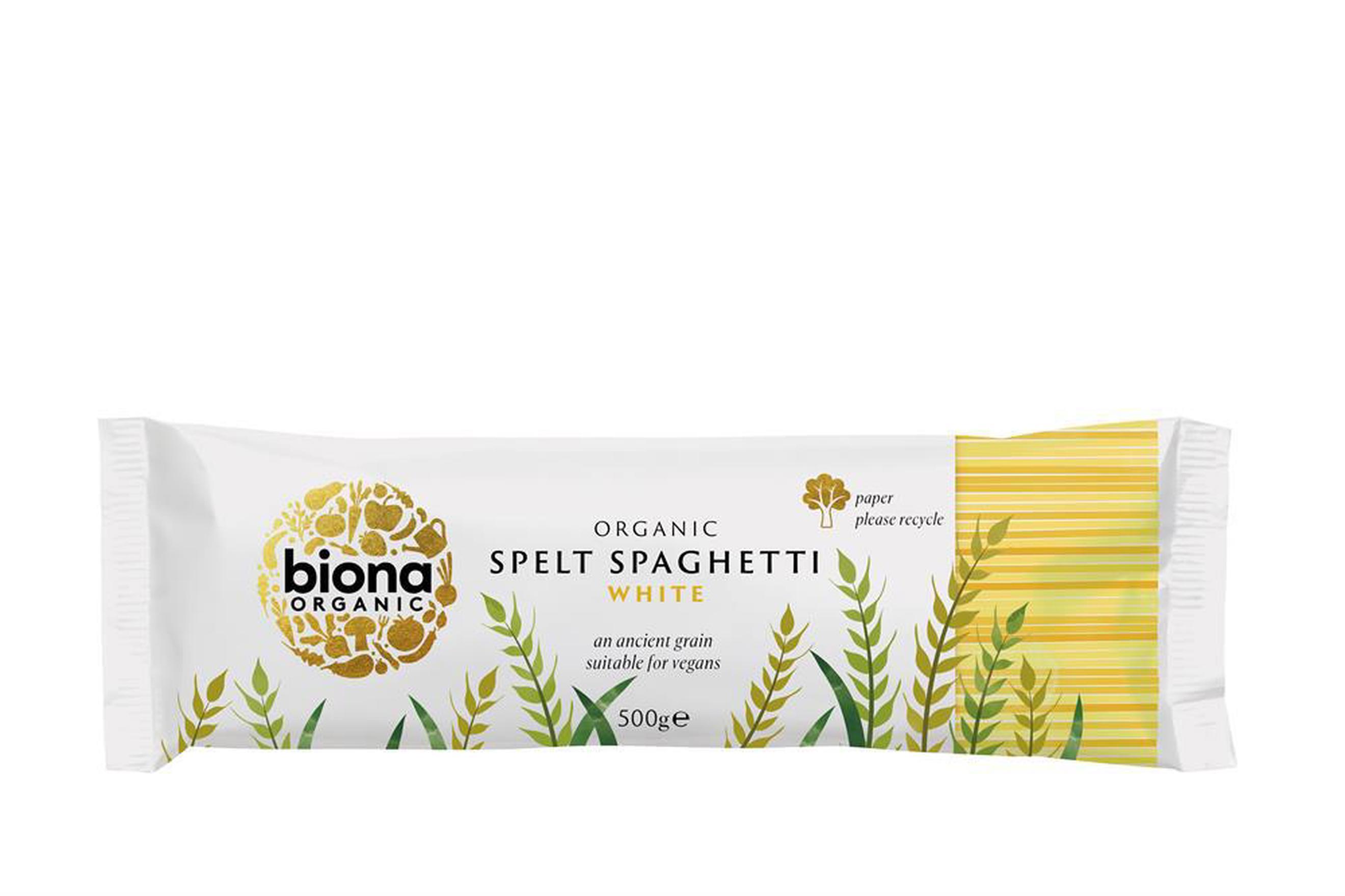 Spelt Spaghetti Pasta-White Organic 500g | Trinity Farm - Nottingham ...