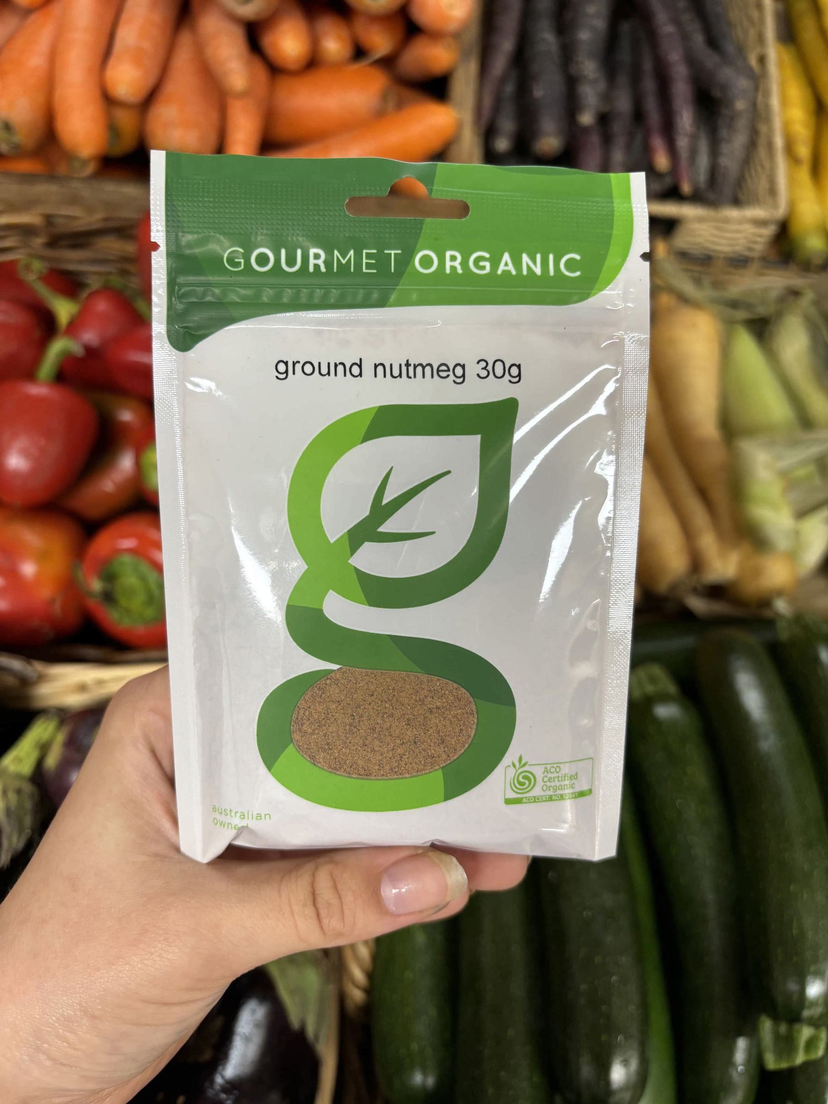 Gourmet Organic Nutmeg Ground | Warrah Farm Shop