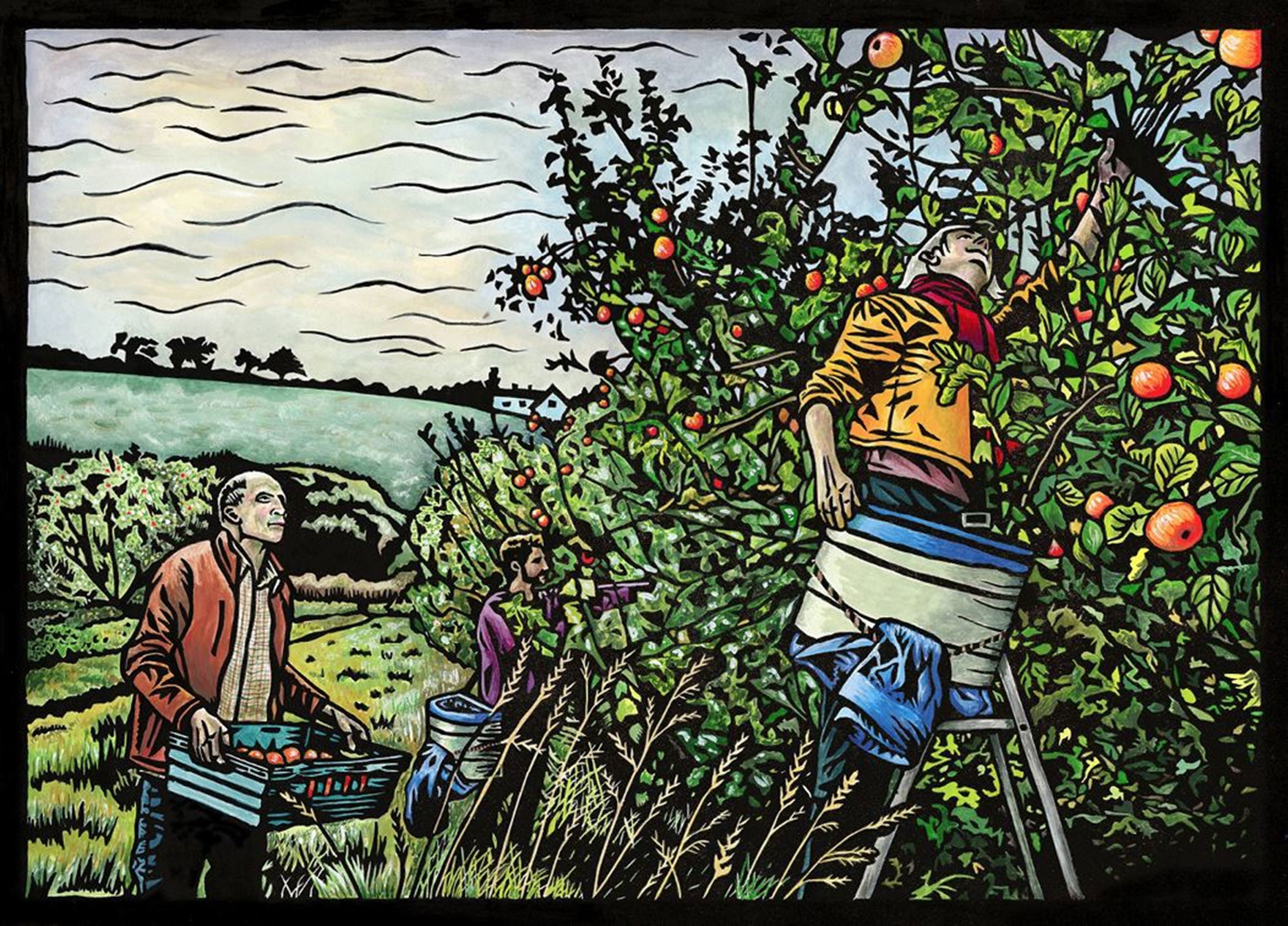 Card - Apples In The Autumn Sun | Shillingford Organics - Exeter ...