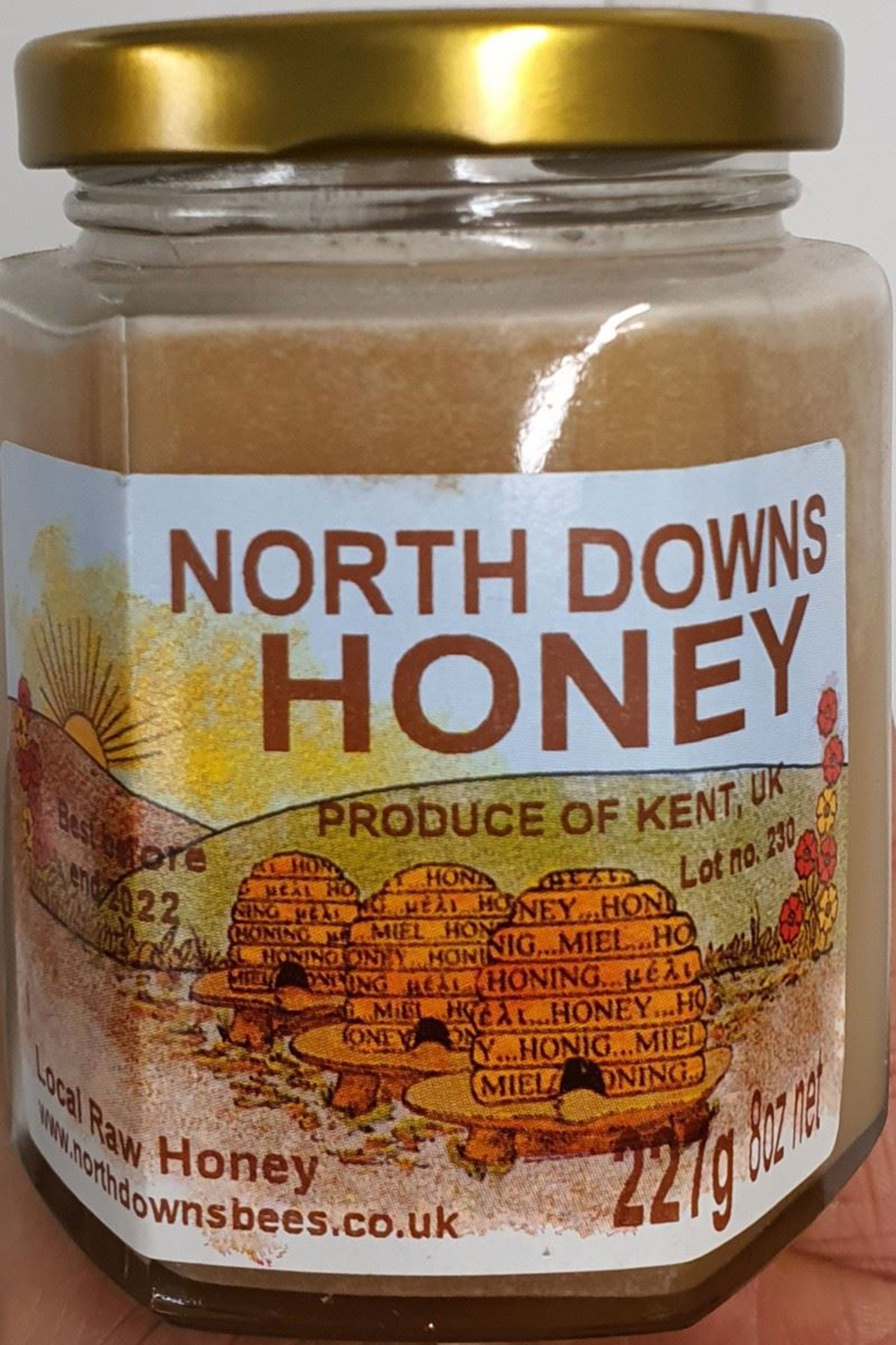 North Downs Honey (set) 8oz | East Kent Growers | East Kent Growers