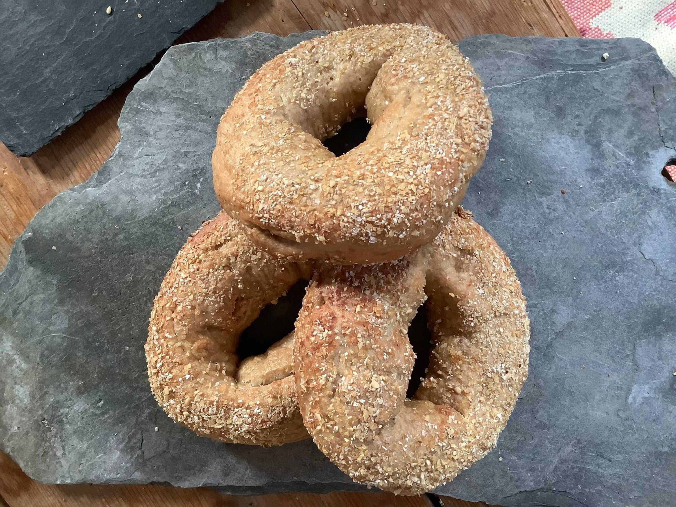 Local Wheat Bagels | Apricot Centre - Totnes, Devon