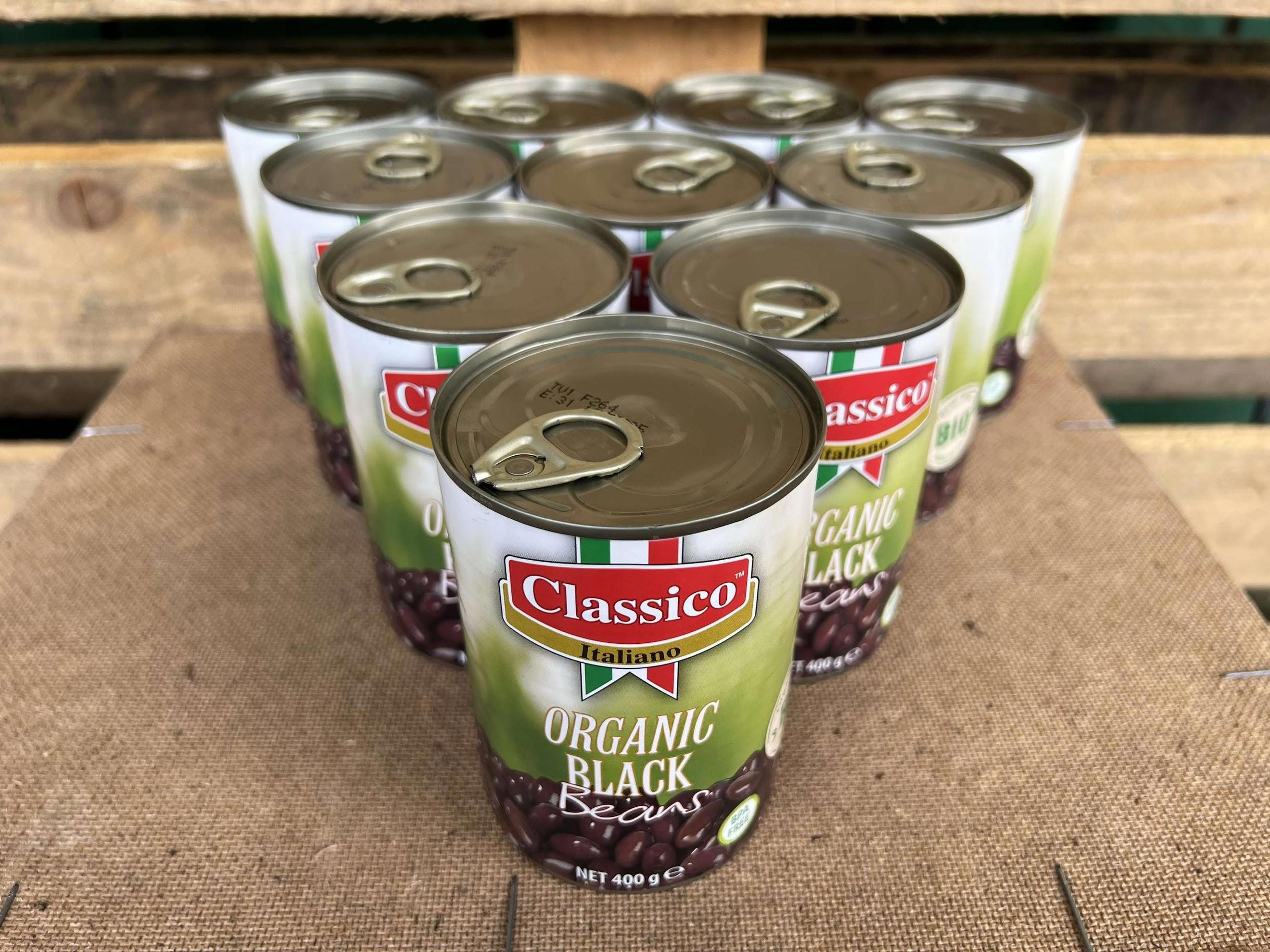 Organic Black Beans (400g tin) | Foodlife Organic - Greater Manchester ...