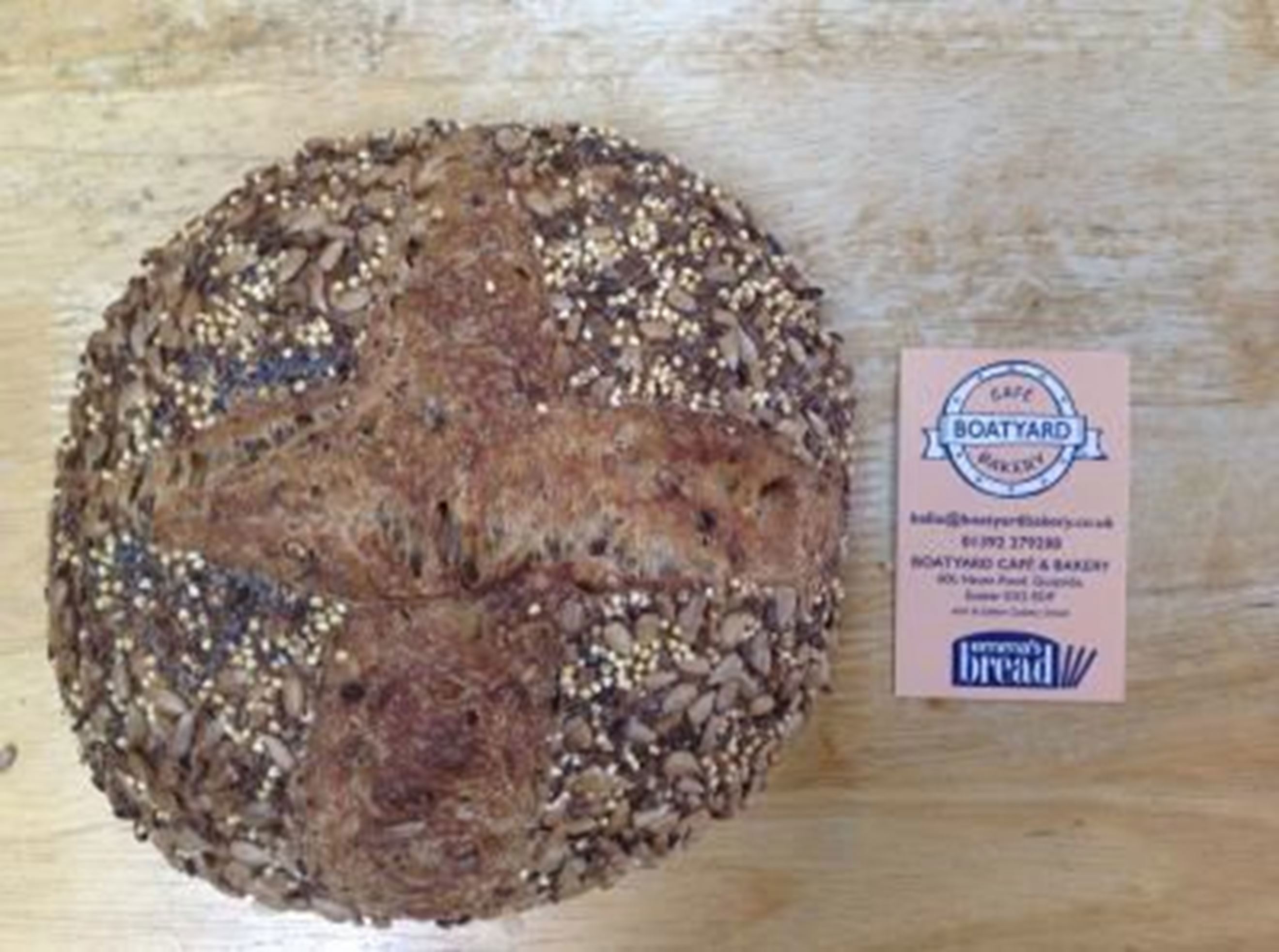 Seeded Sourdough 800g ( Not Certified ) | Shillingford Organics - Exeter