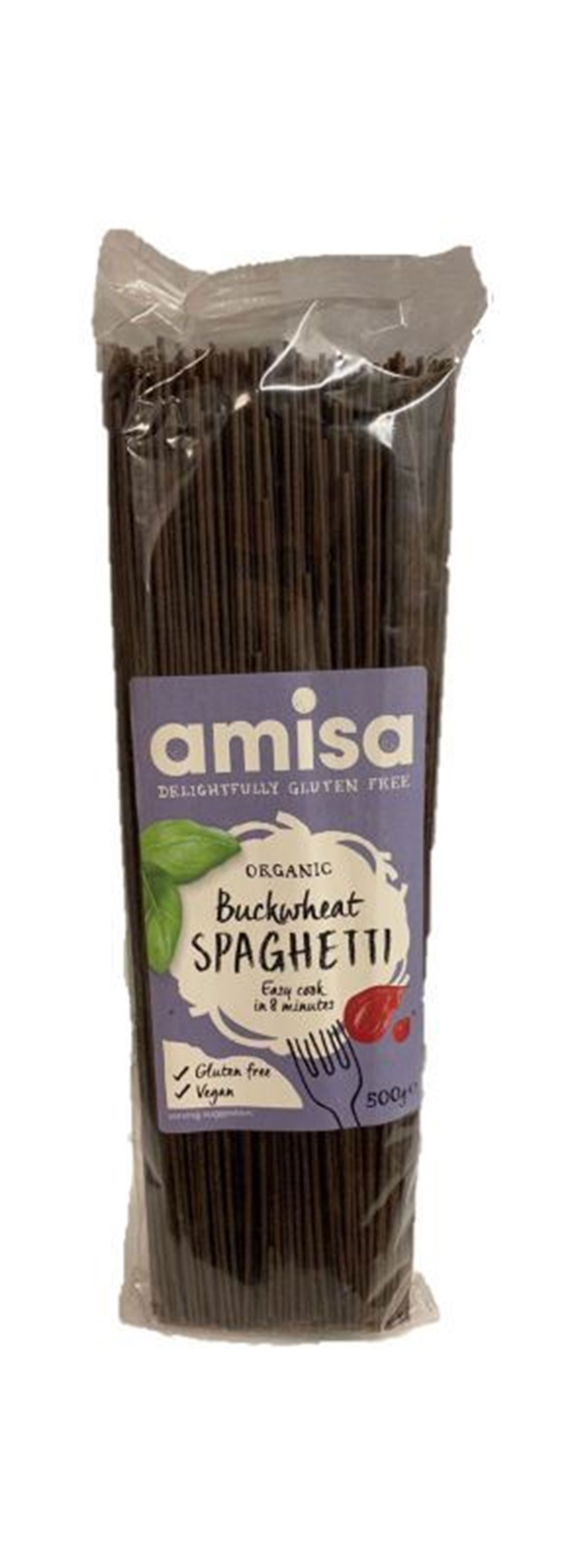 Organic Buckwheat Spaghetti - 500G | Trinity Farm - Nottingham & Derby