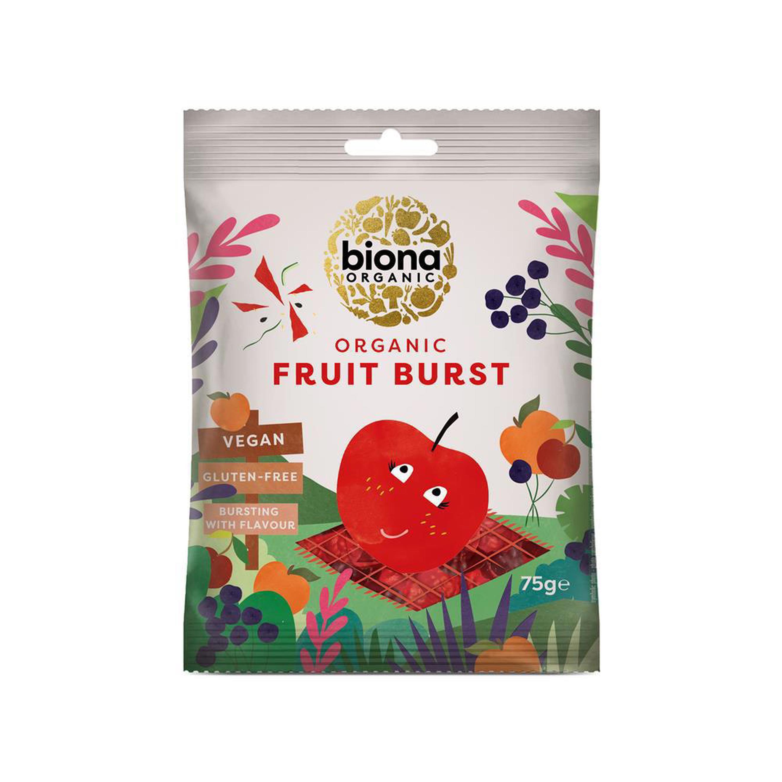 Organic GF Fruit Burst 75g | Trinity Farm - Nottingham & Derby