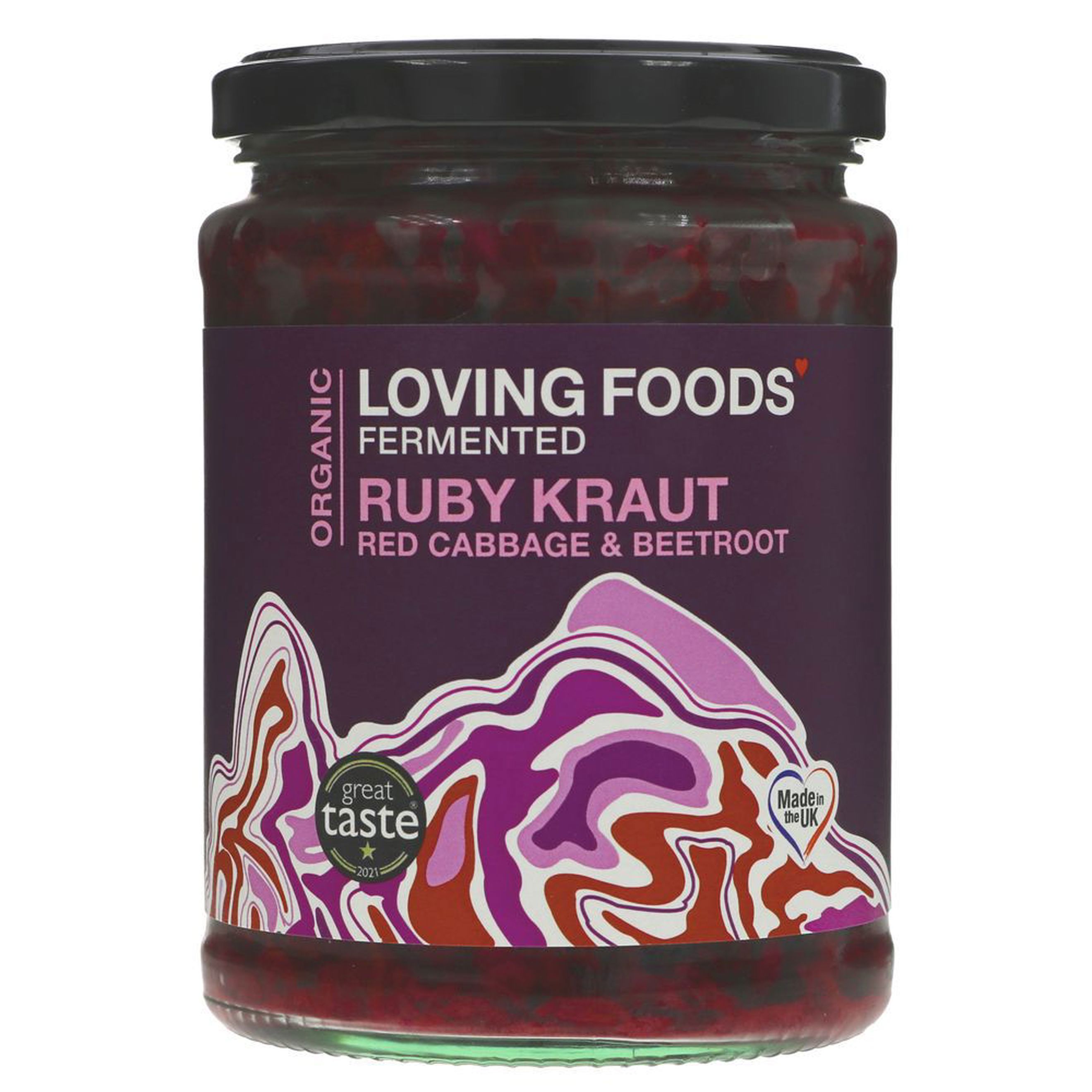 Loving Foods Sauerkraut Ruby (Winter Warmer) | Hedgehog Organics