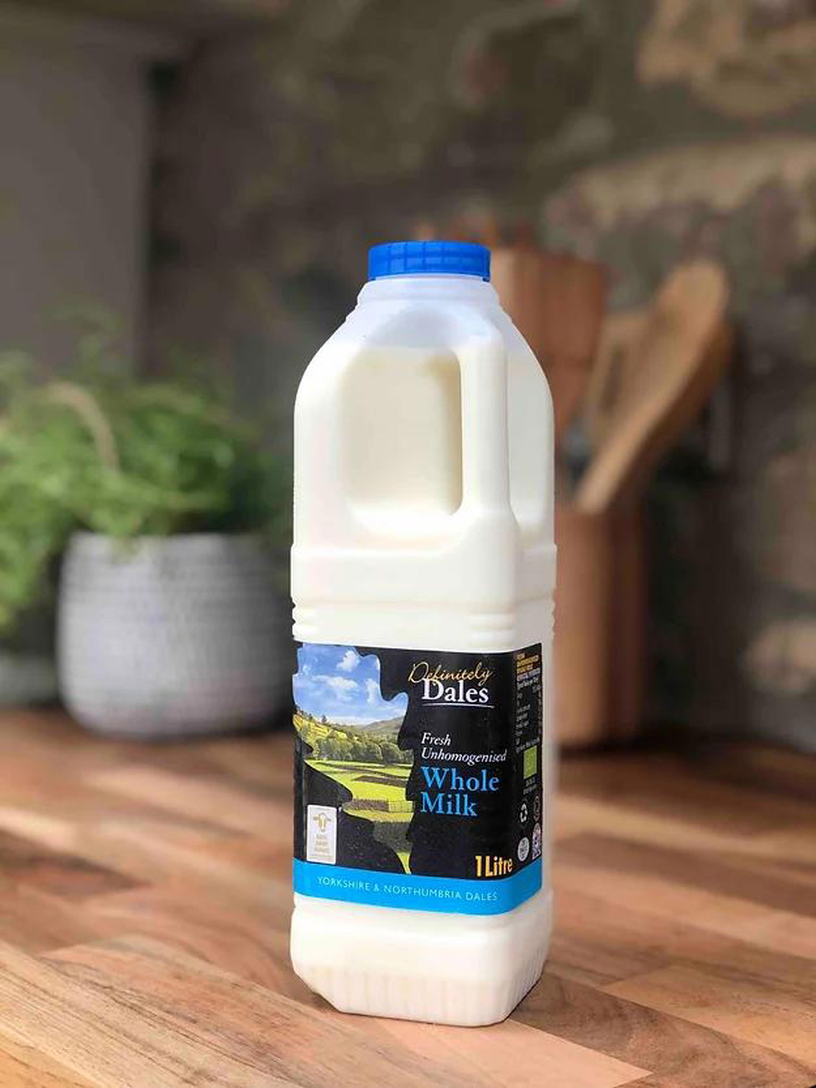 Definitely Dales Fresh Unhomogenised Milk 1l | Beanies Wholefoods ...
