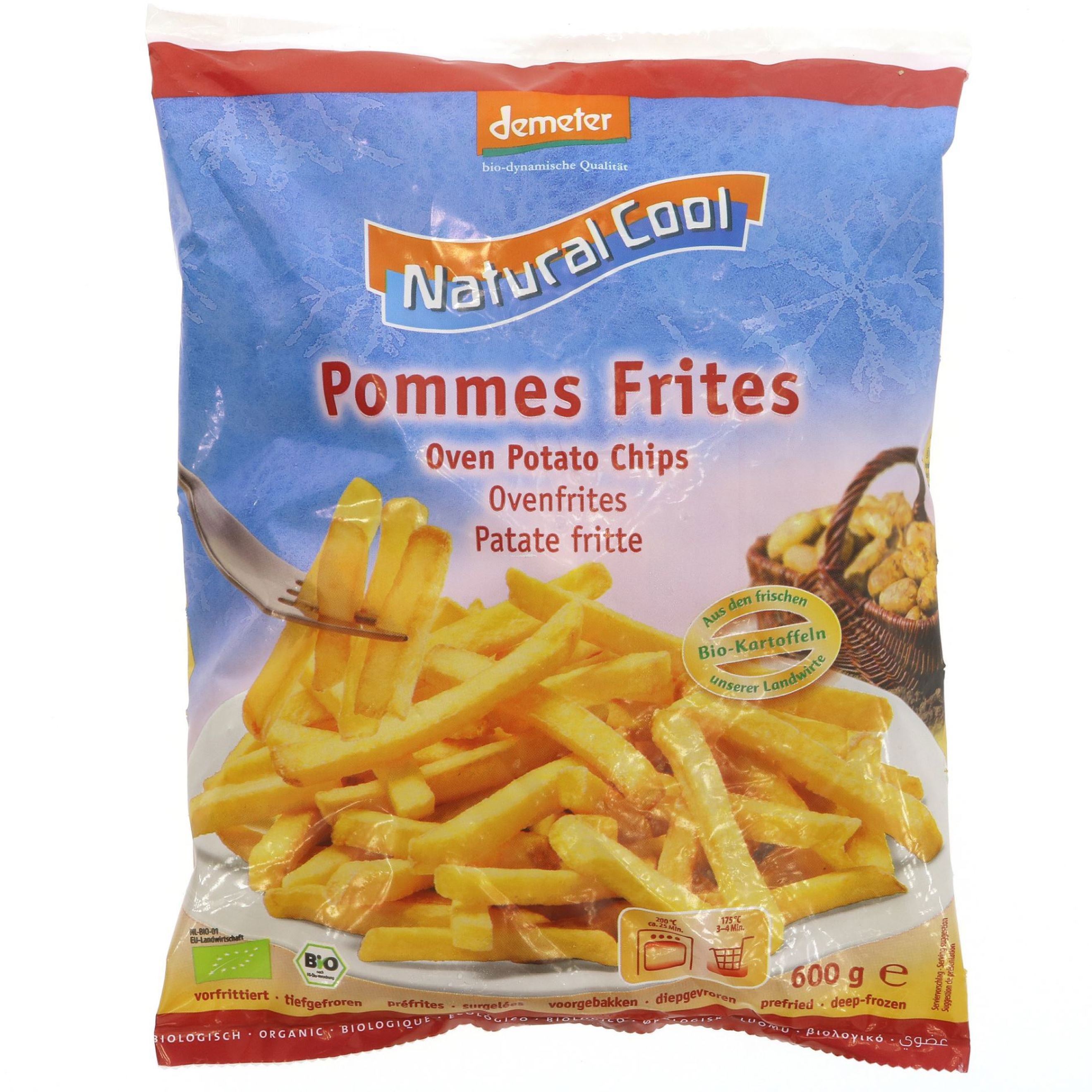 Organic Oven Potato Chips (French Fries) 600g | Trinity Farm ...
