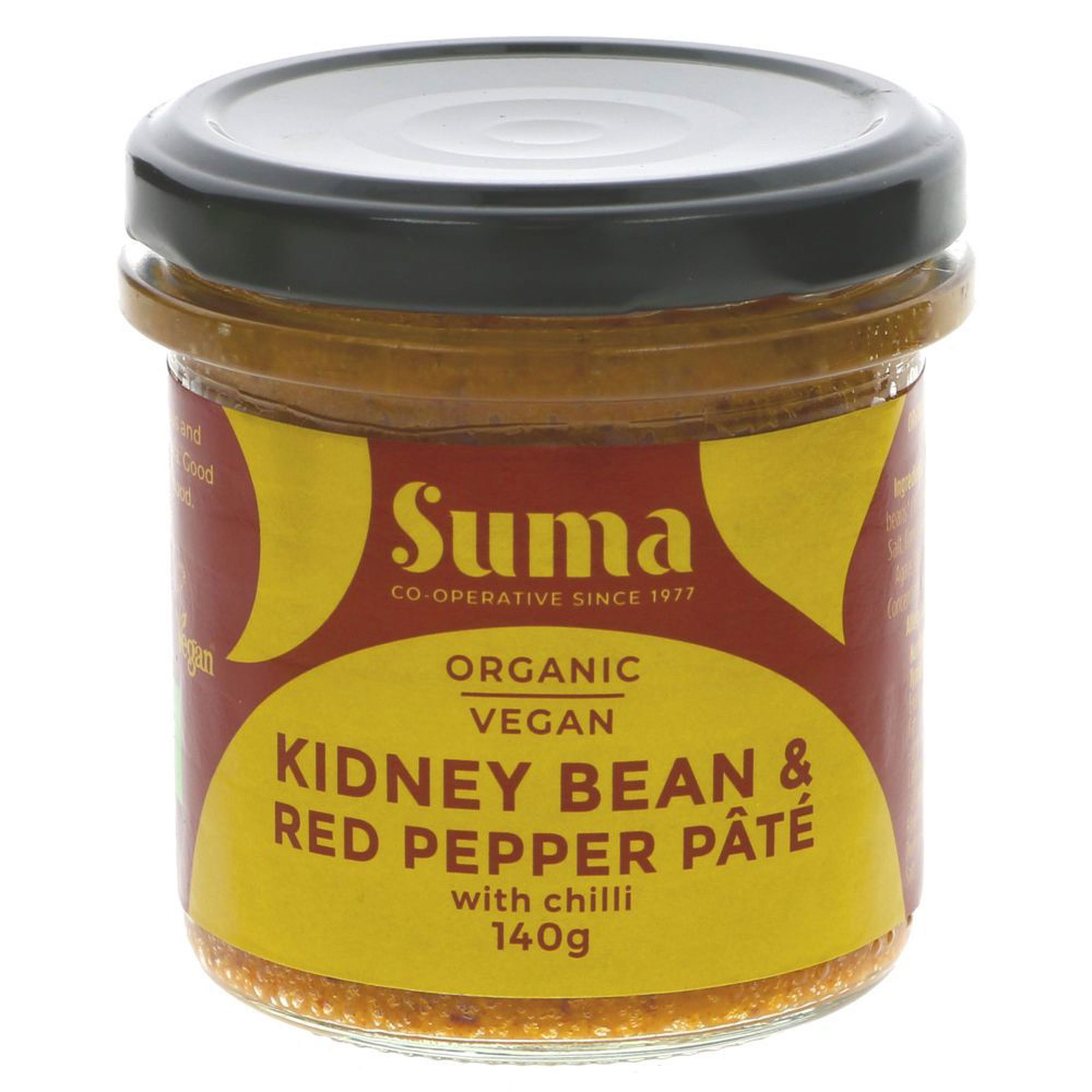 Pâté Kidney Bean & Red Pepper Chilli 140g (Suma) V | Macleod Organics ...