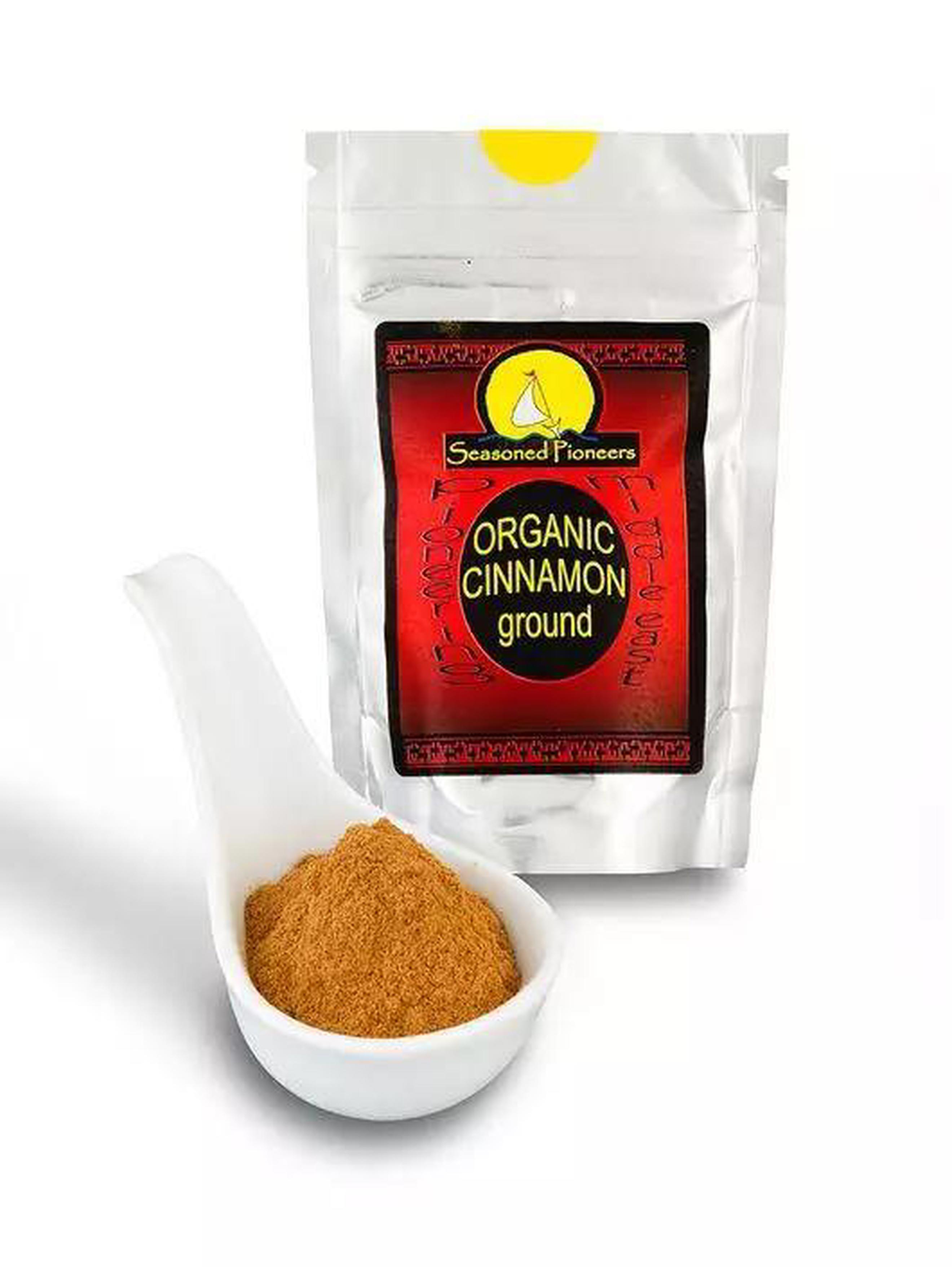 Seasoned Pioneers Organic Ground Cinnamon | Beanies Wholefoods - Sheffield