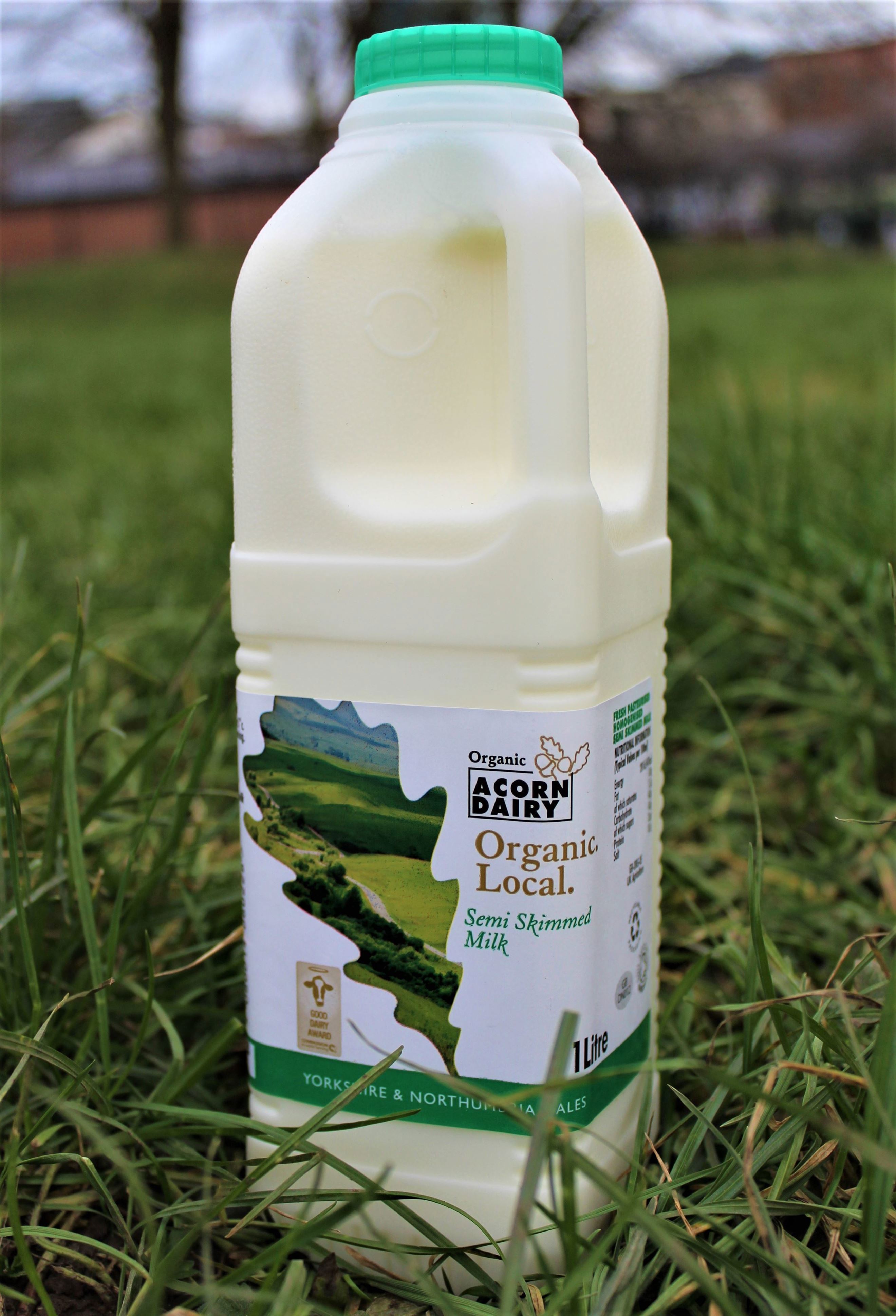 Acorn Organic Semi Skimmed Milk, 1L | Regather - Sheffield
