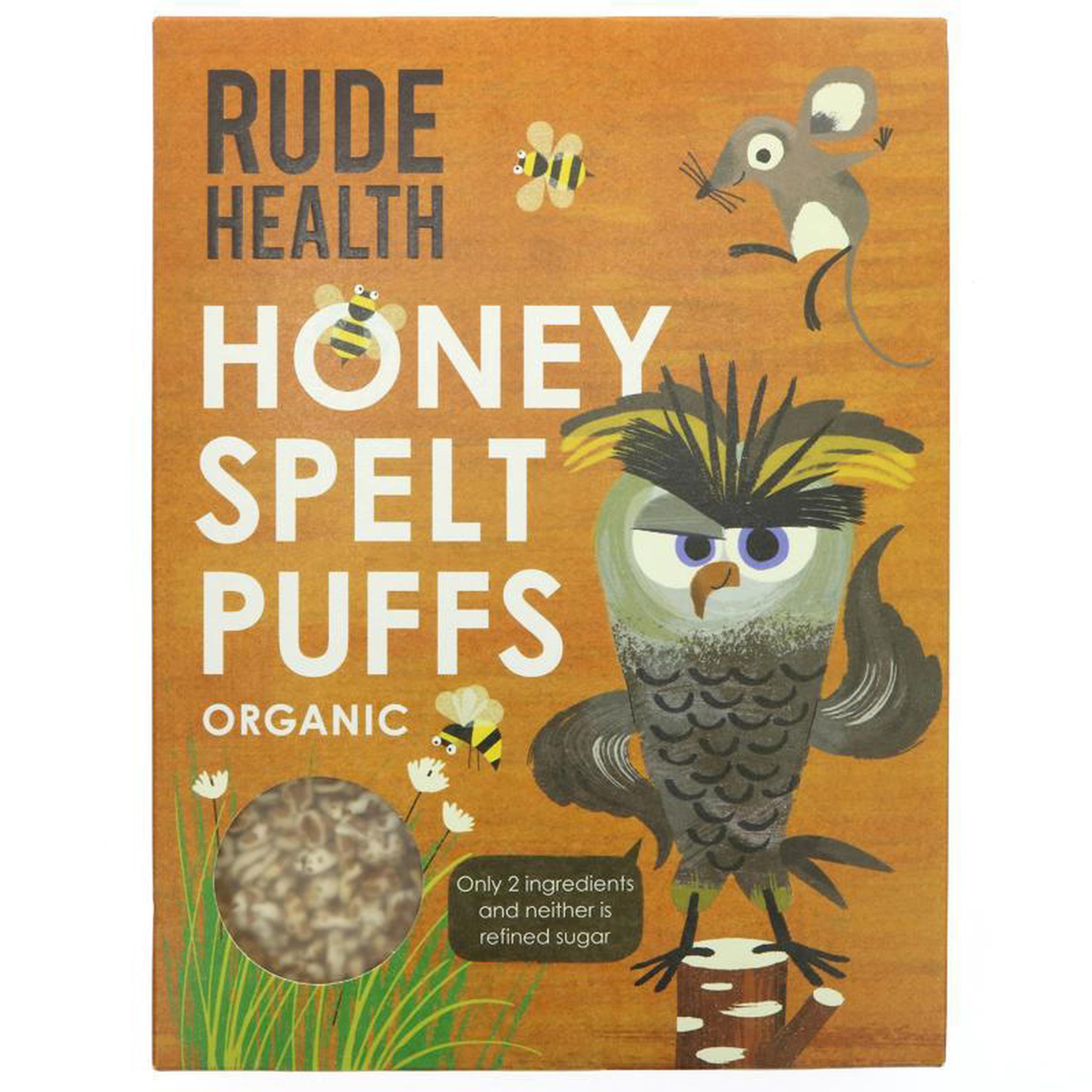 Cereal Honey Spelt Puffs 175g | Macleod Organics - Scotland | Macleod ...