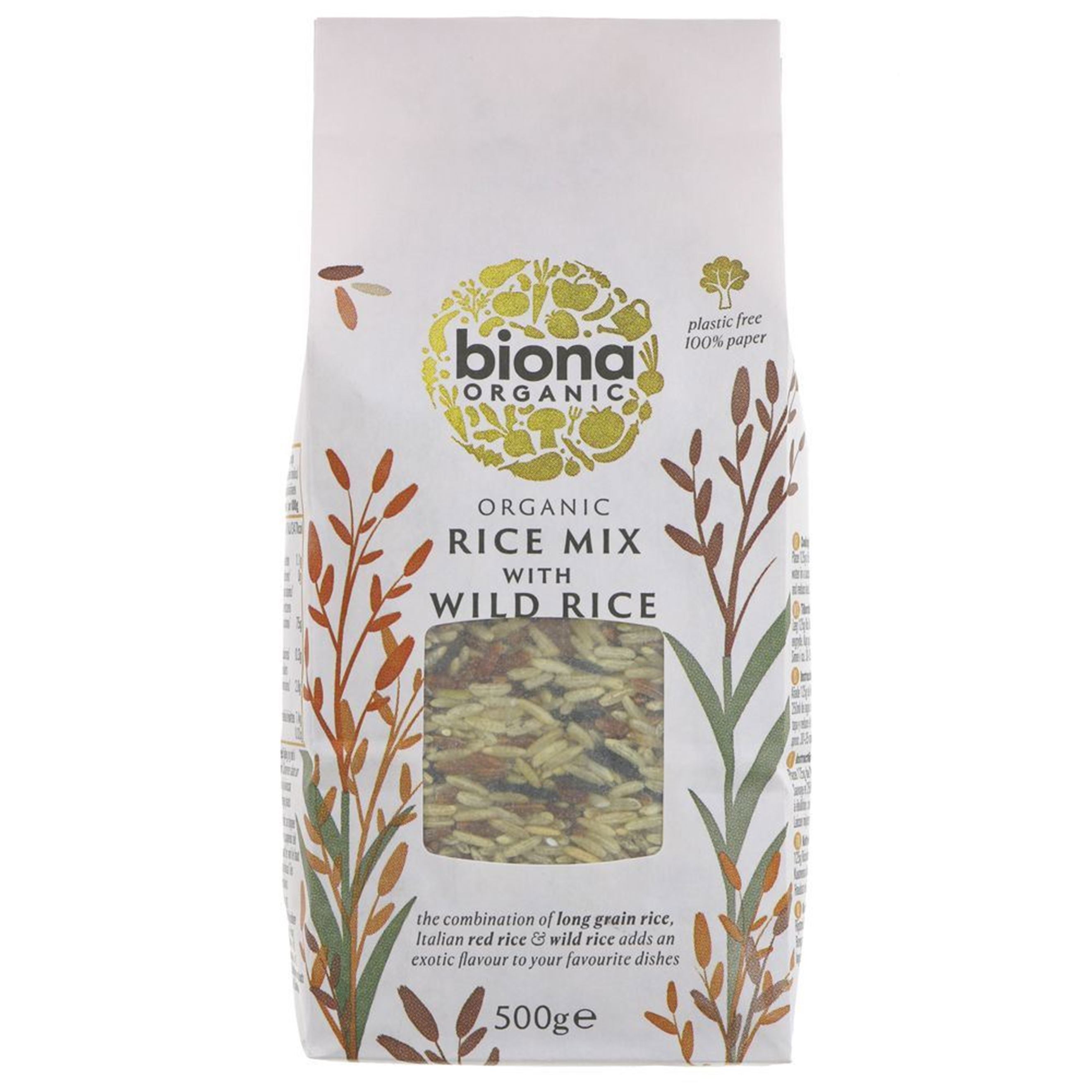 (Biona) Rice - Wild Mix 500g | Growing with Grace - South Cumbria ...