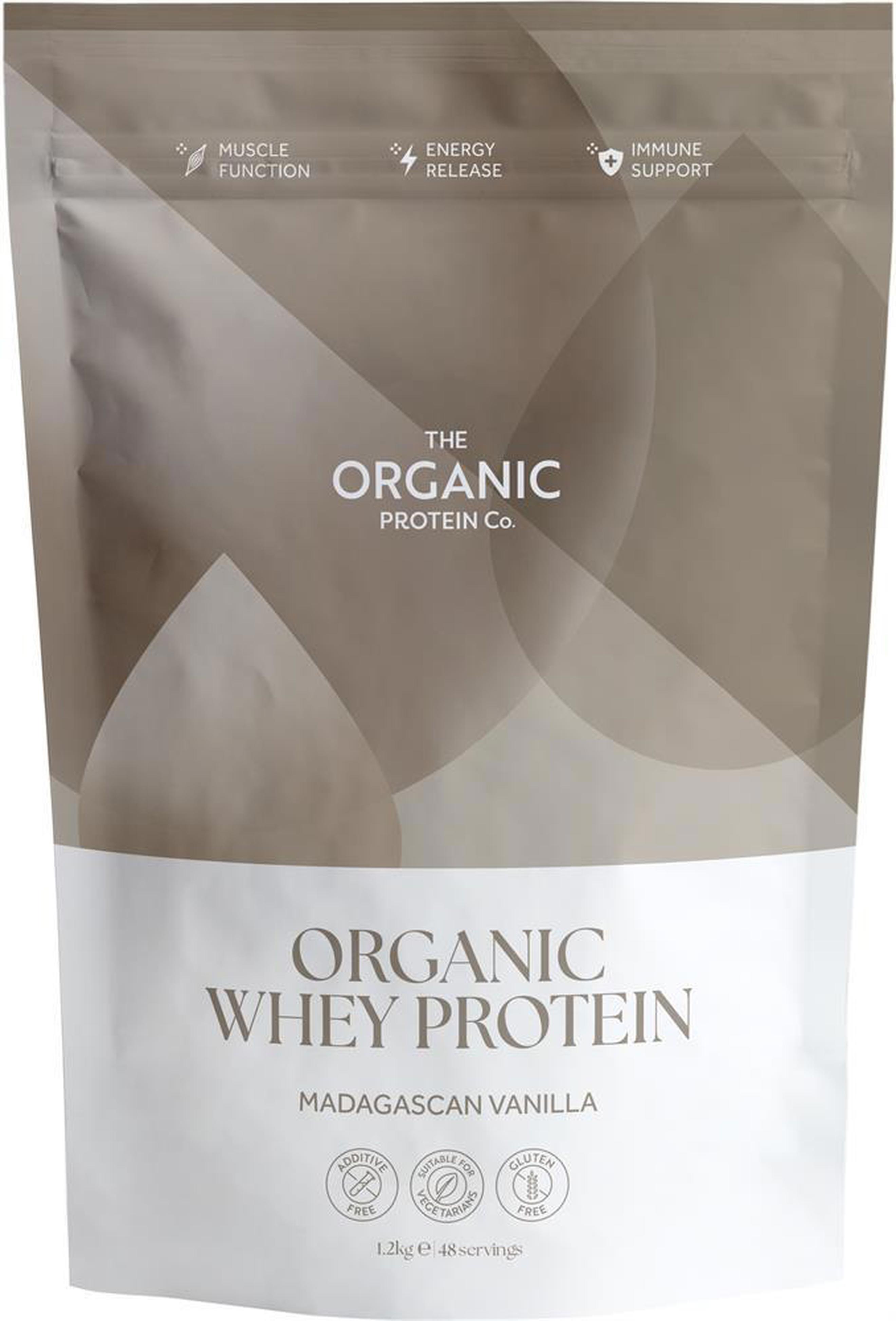 Madagascan Vanilla Organic Whey Protein Powder 1.2 kg | Trinity Farm ...