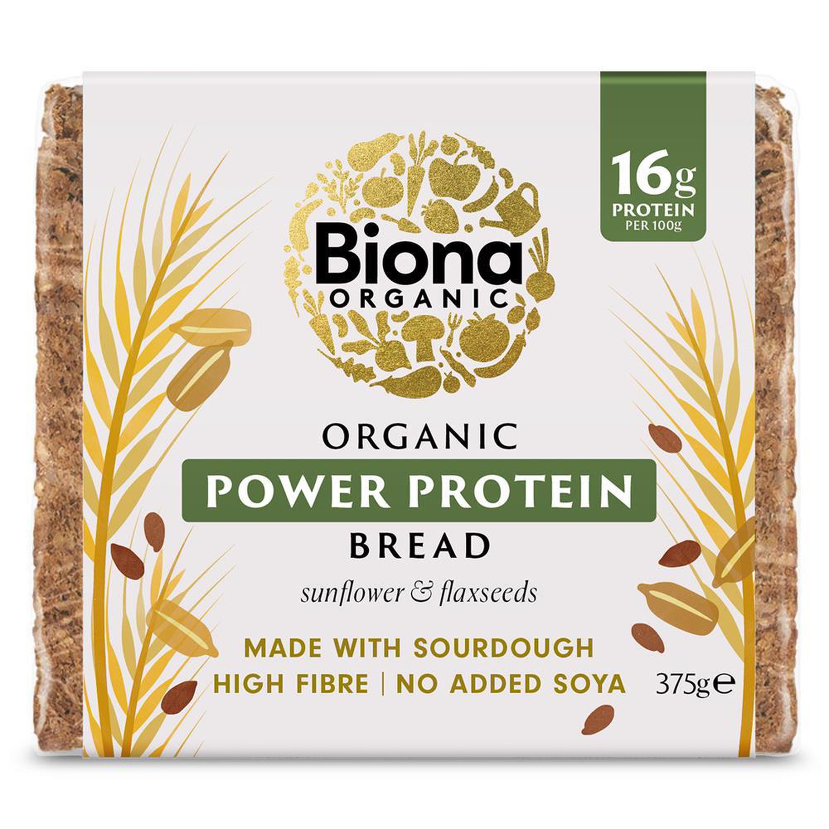 Organic Power Protein Bread 375g | Trinity Farm - Nottingham & Derby