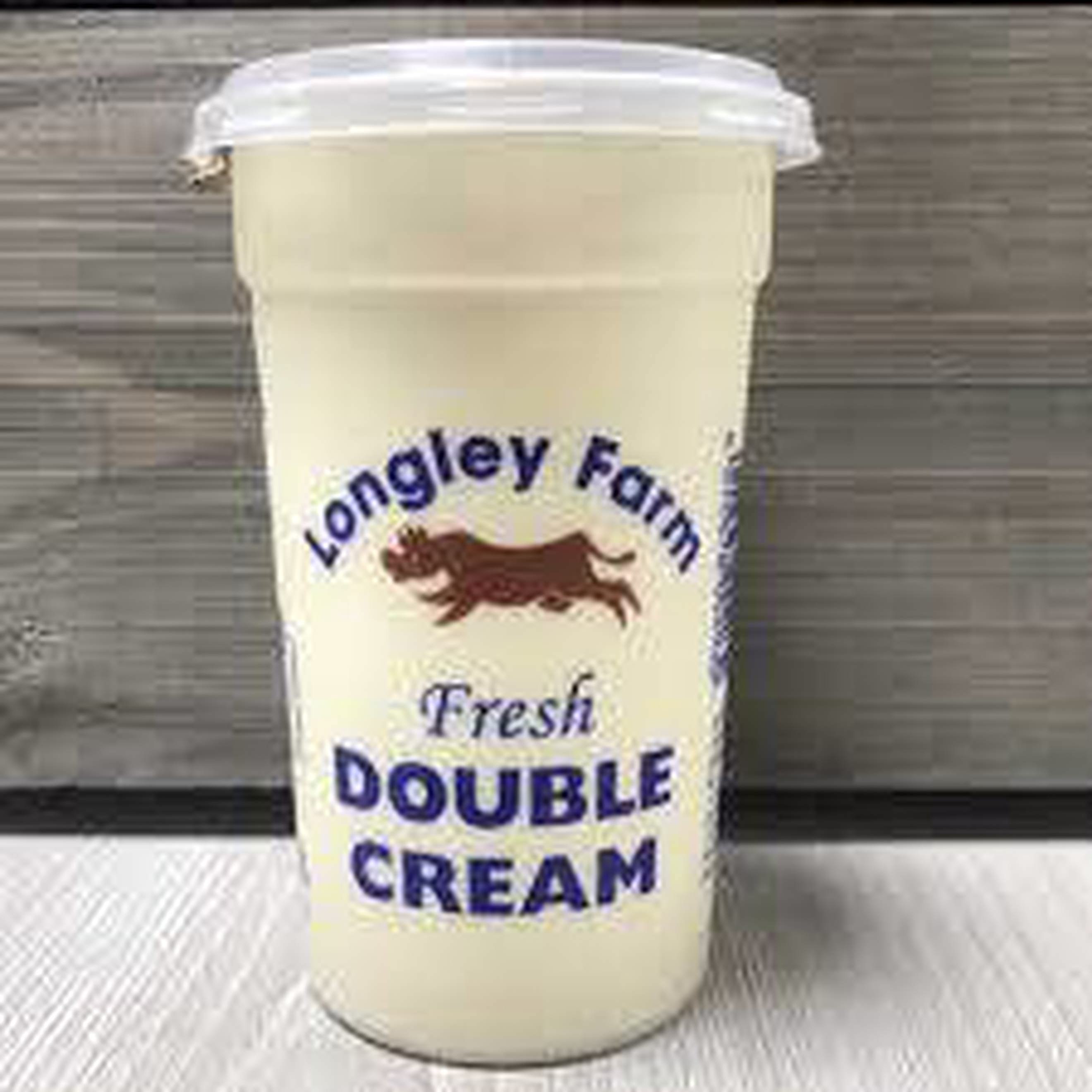 Longley Farm Double Cream 250ml | The Green Shop - Sheffield