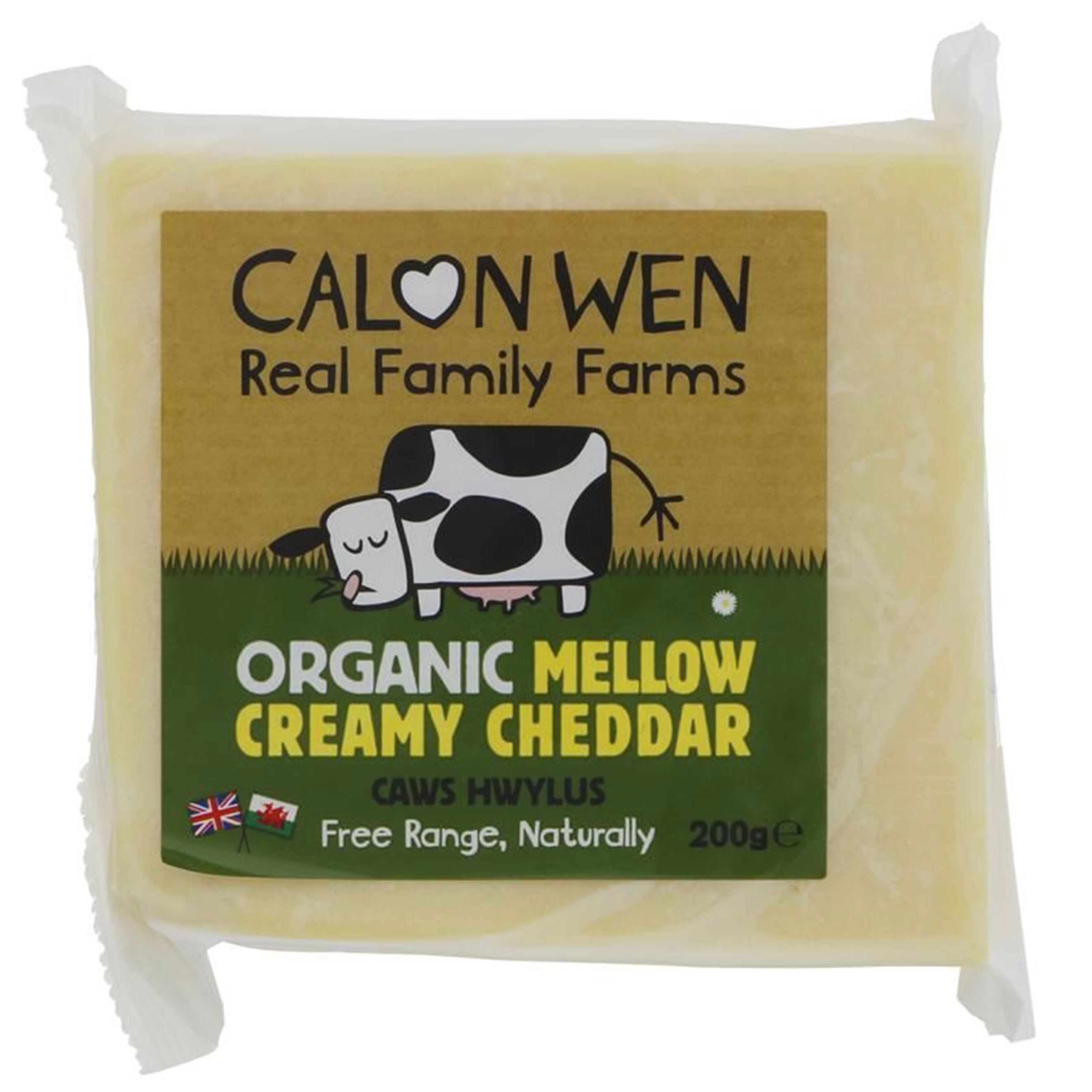 (Calon Wen) Cheese - Cheddar Mellow approx 200g | Growing with Grace ...