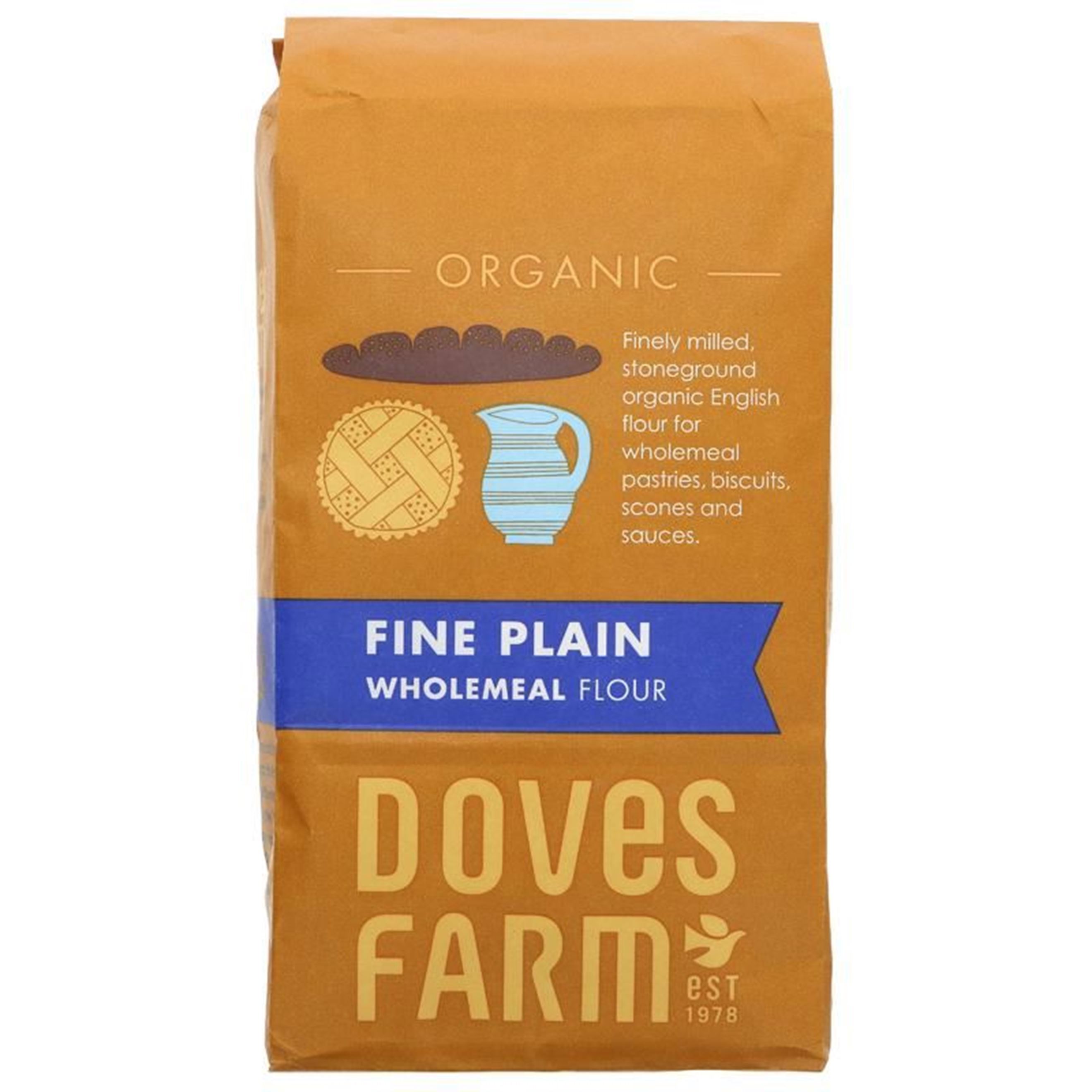 (Doves Farm) Flour - Fine Wholemeal 1kg | Growing with Grace - South ...