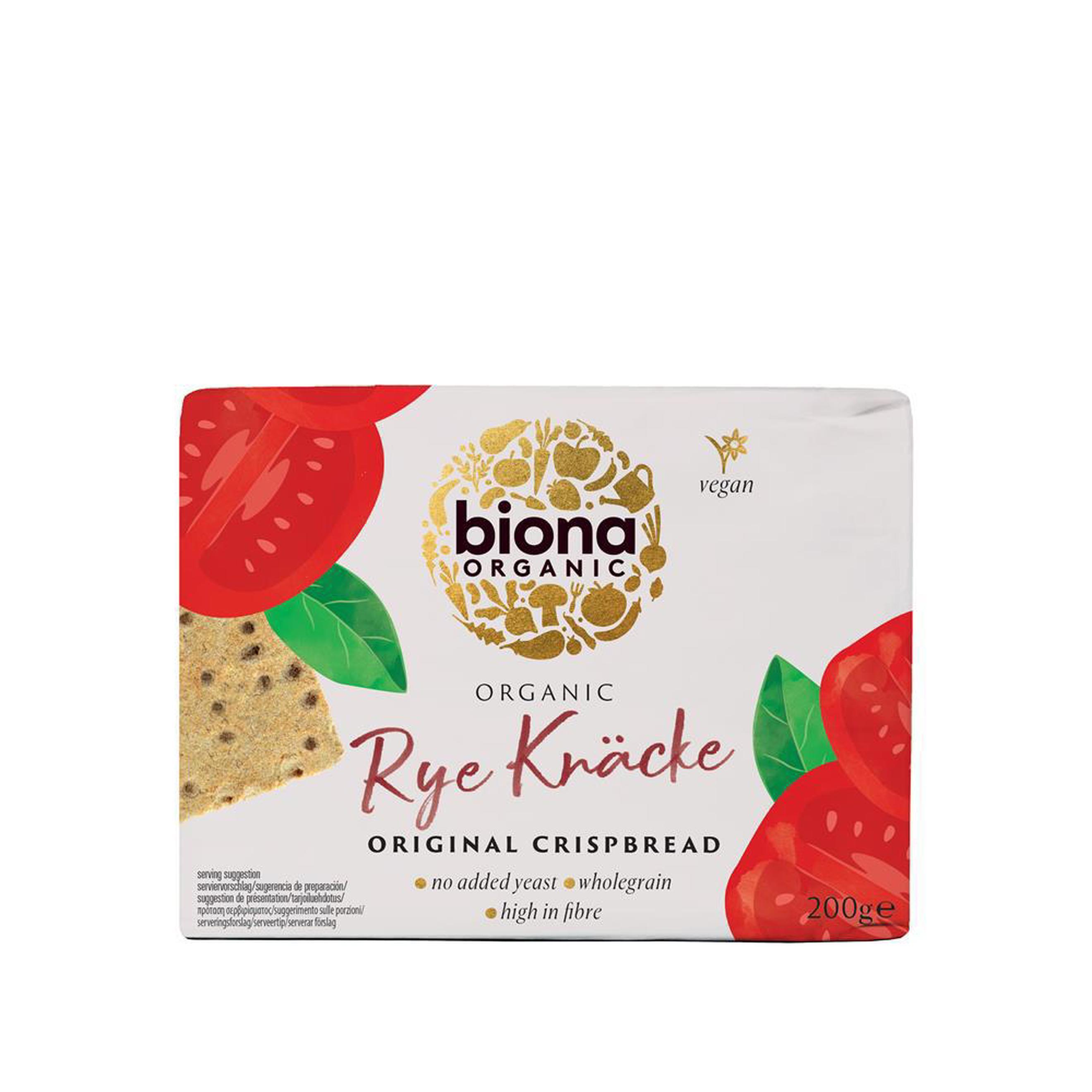 Organic Rye Crispbread Original 200g | Trinity Farm - Nottingham & Derby