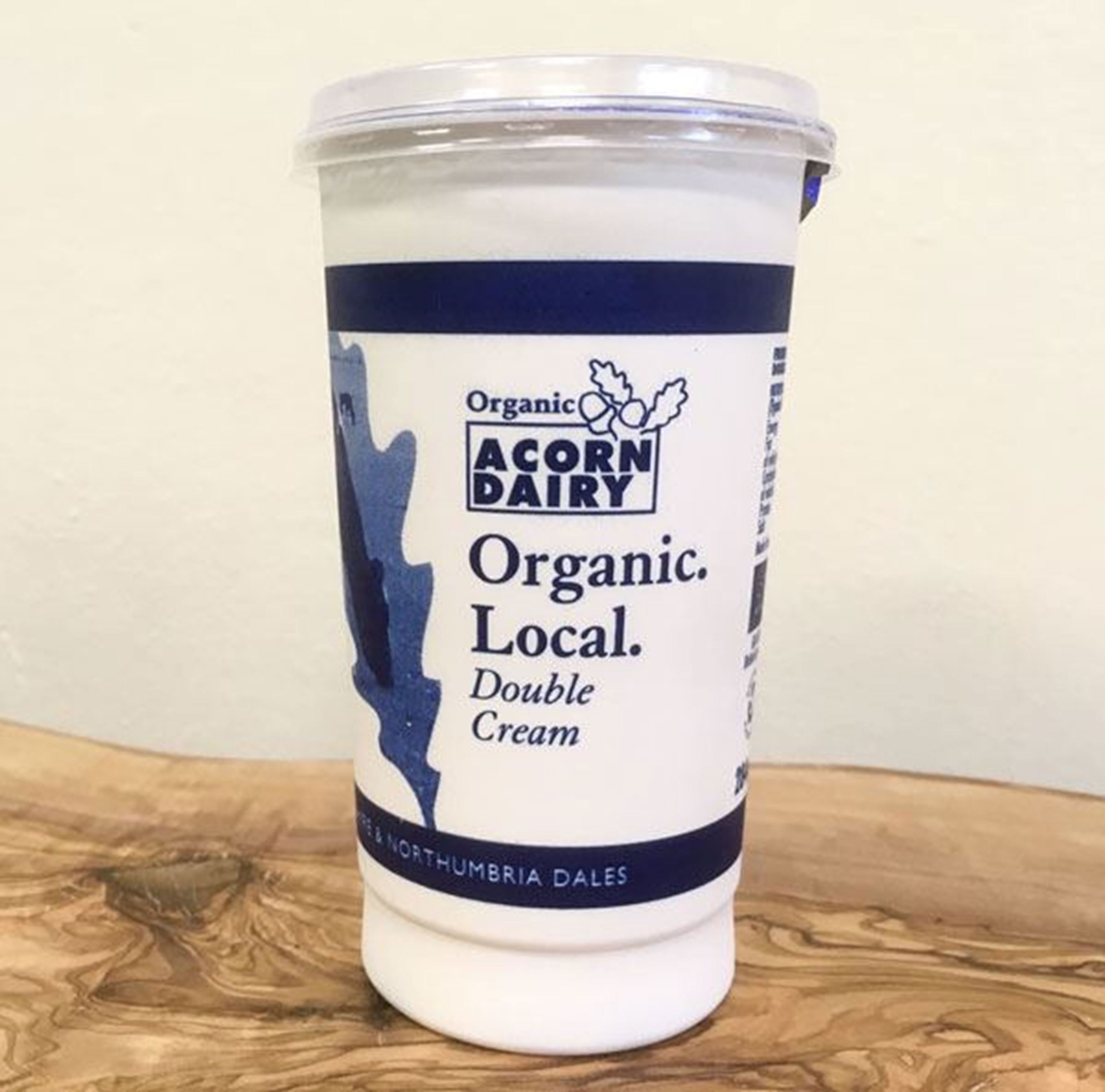 (Acorn Dairy) Cream - Double Organic 284ml | Growing with Grace - South ...