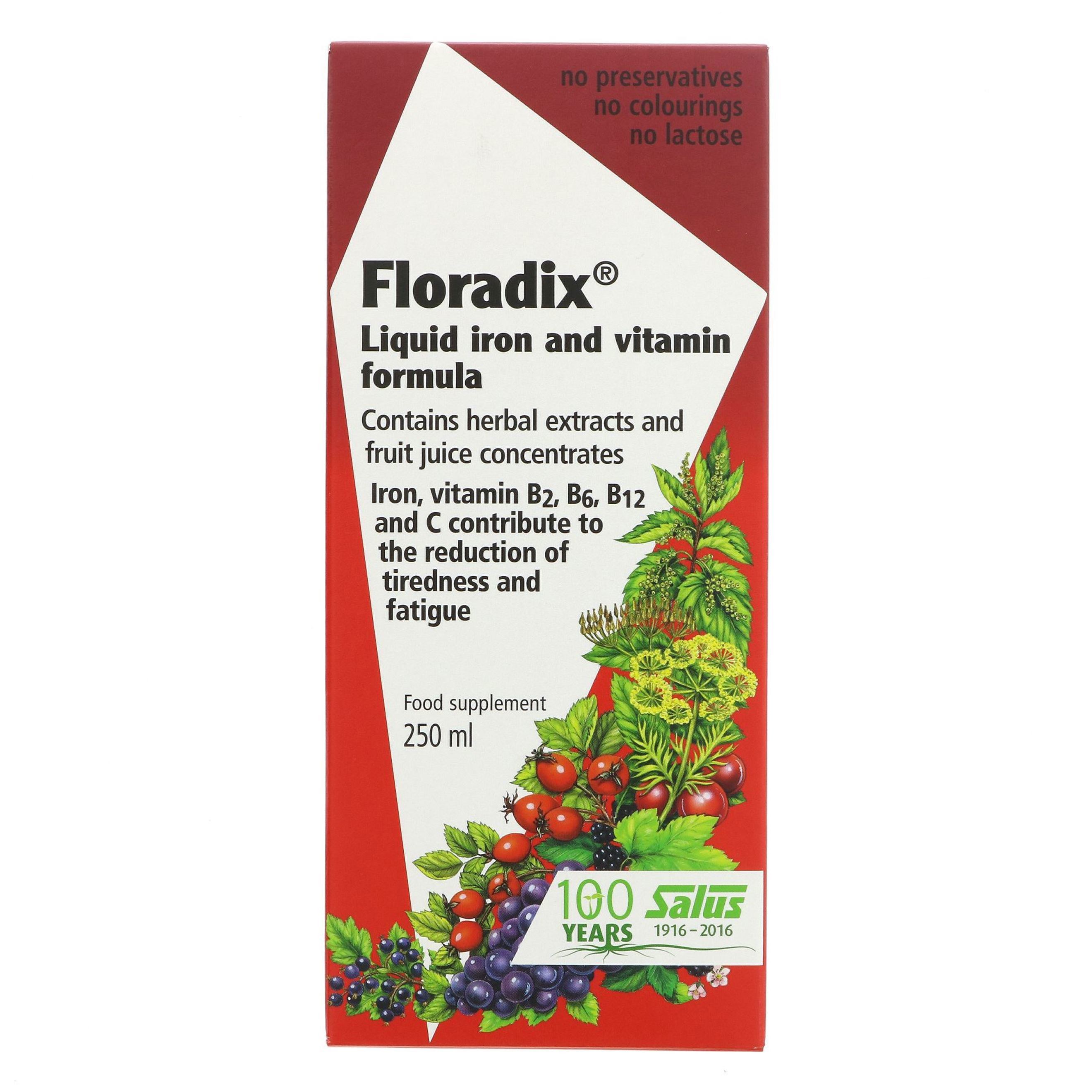 Floradix Iron and vitamin formular - 250ml | Trinity Farm - Nottingham ...