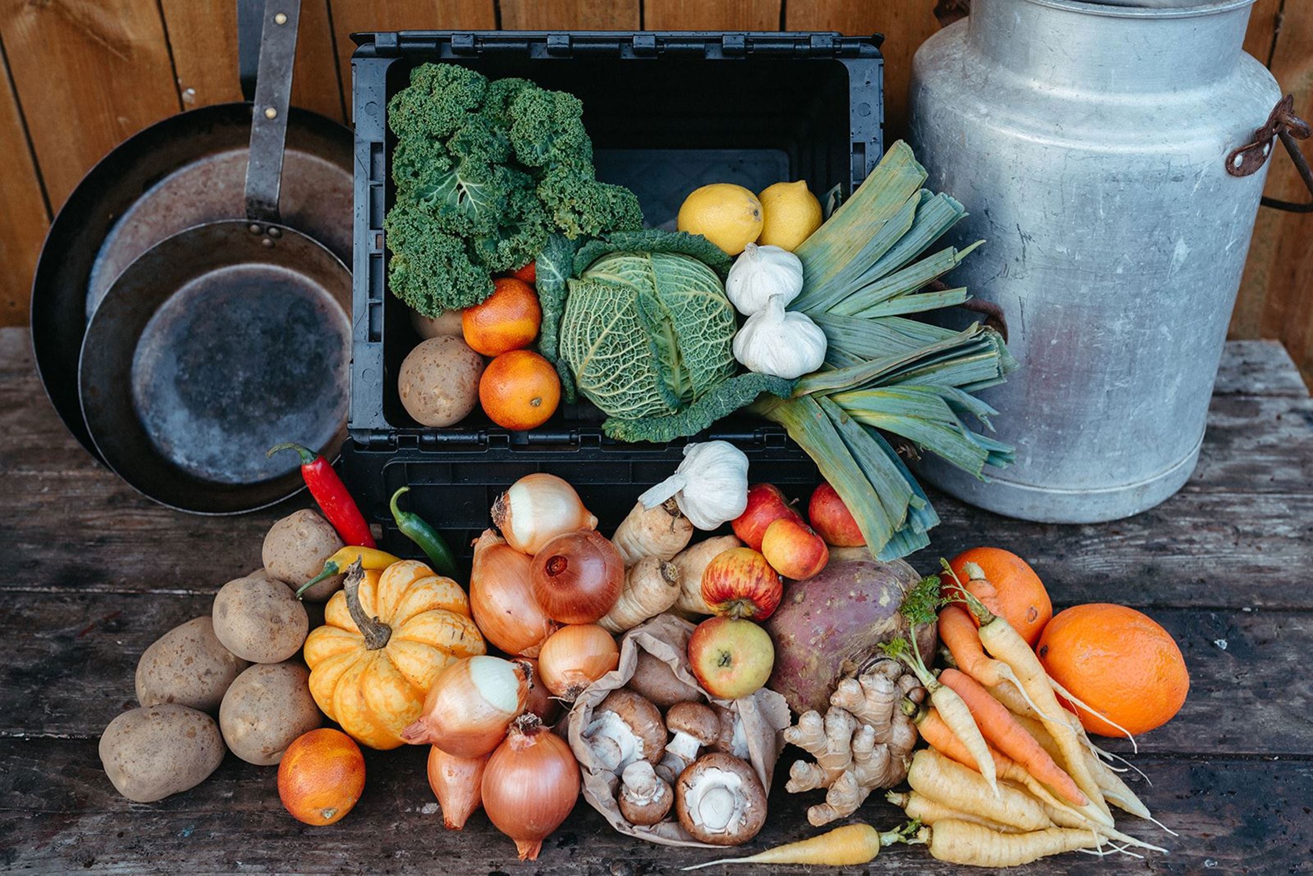 Organic Veg Boxes | The Free Company - Edinburgh