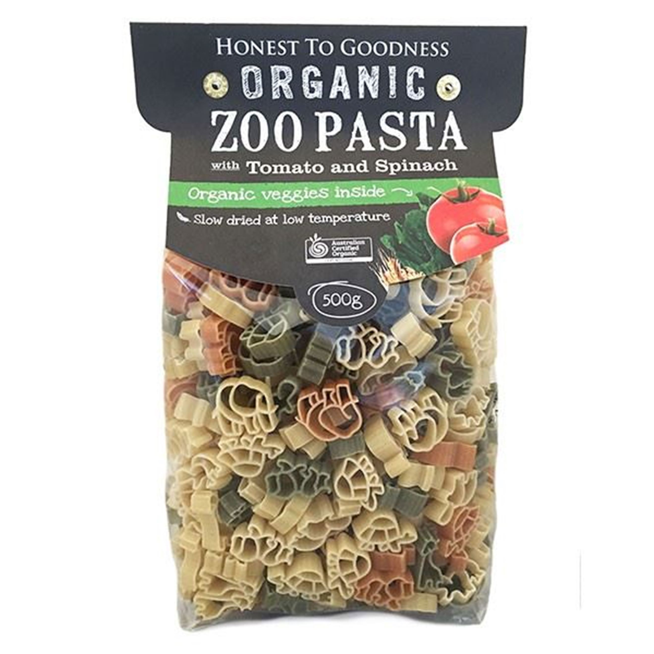 Pasta Organic: Zoo Tomato & Spinach - HG | Sydney | Ooooby