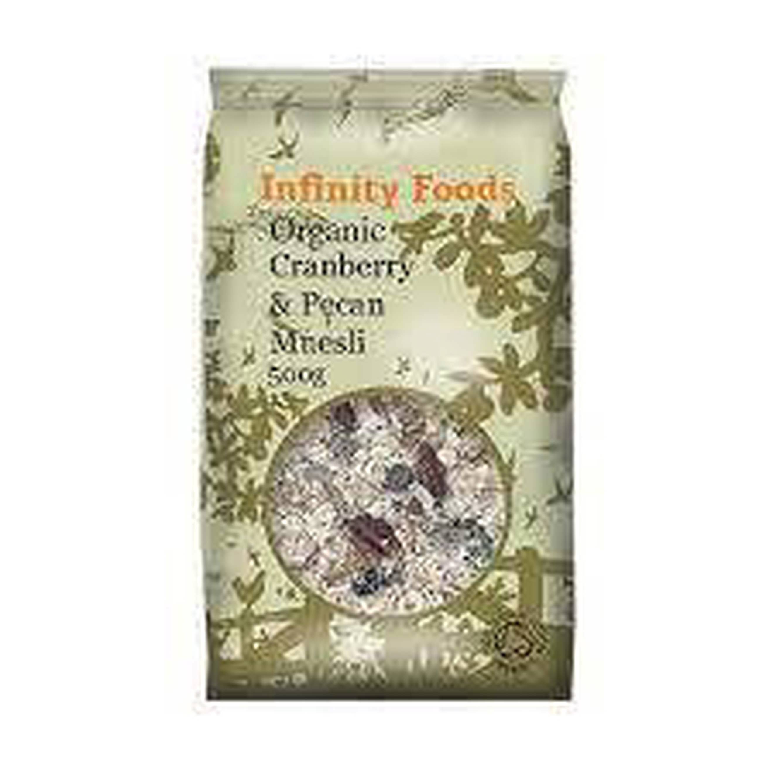 Infinity Foods Cranberry & Pecan Muesli | Hedgehog Organics