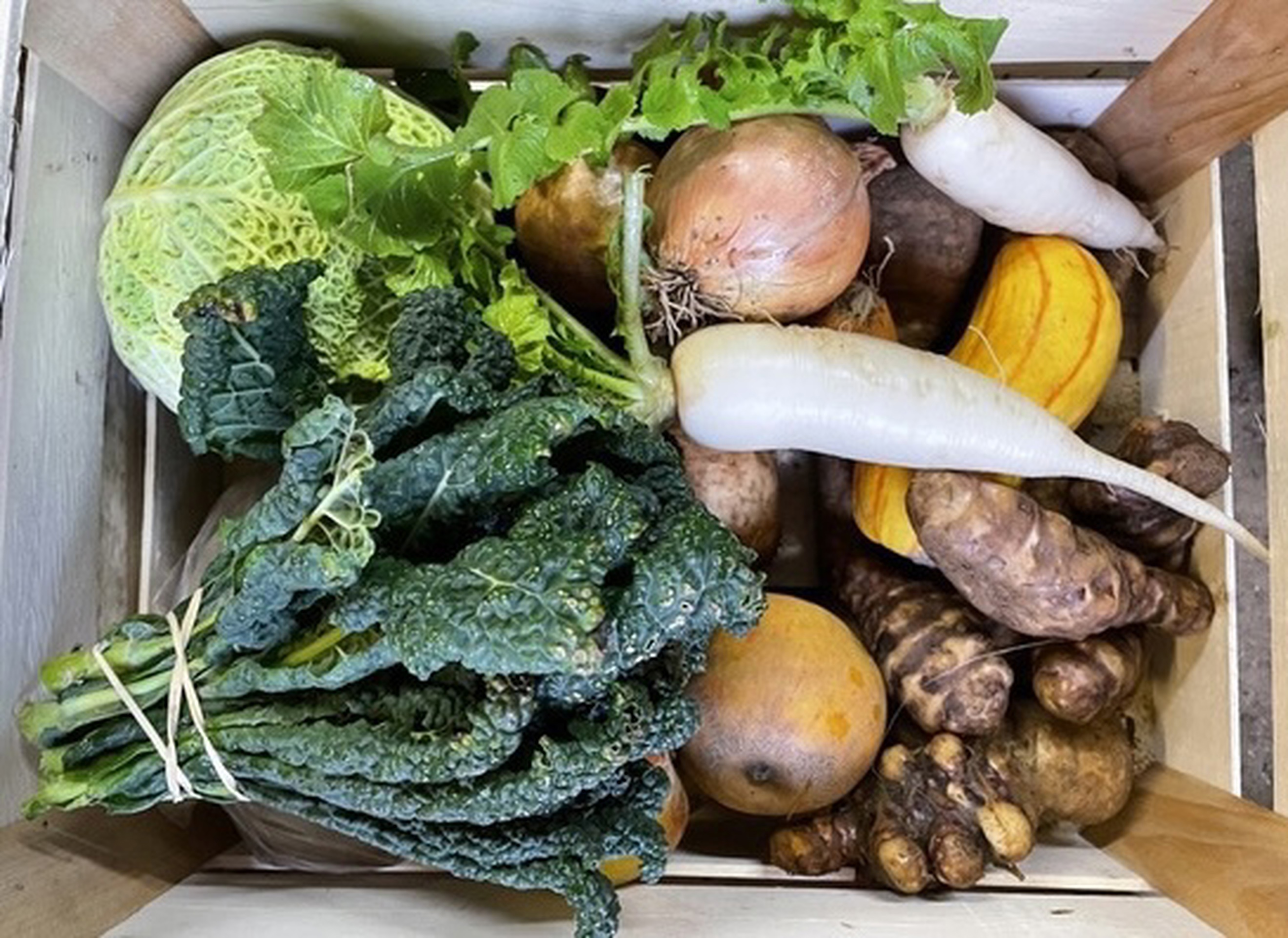 Seasonal Veg Box | Laines Organic Farm - Cuckfield