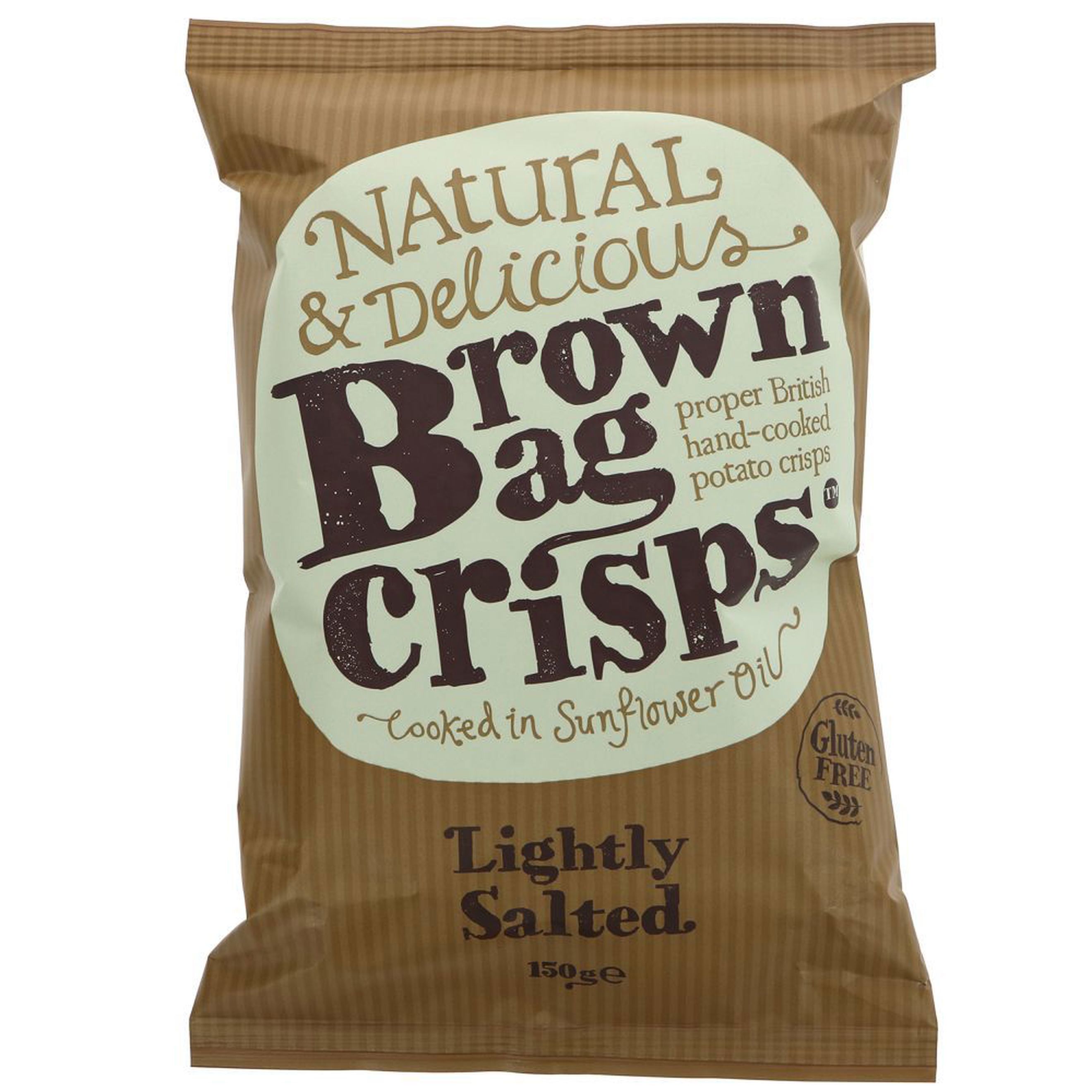 Brown Bag Crisps Lightly Salted | Beanies Wholefoods - Sheffield