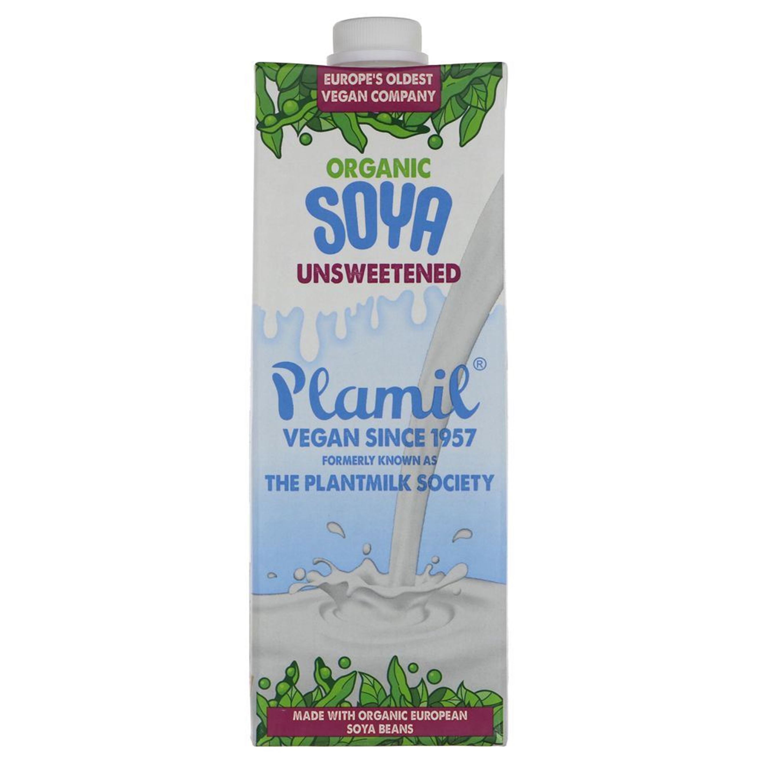 (Plamil) Soya Milk - Unsweetened 1L | Growing with Grace - South ...