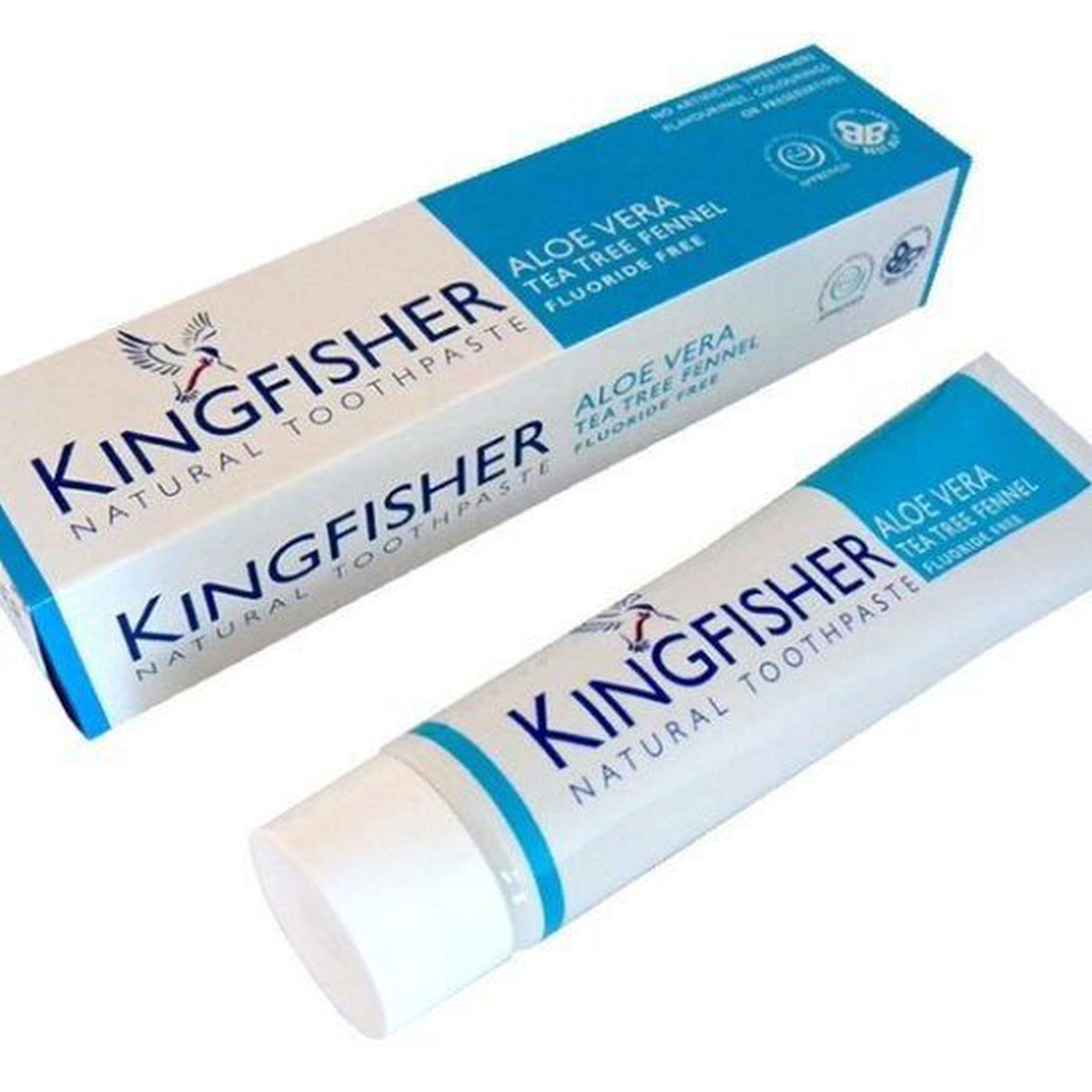 Toothpaste Aloe Vera Tea Tree Fennel 100ml (Kingfisher Natural ...