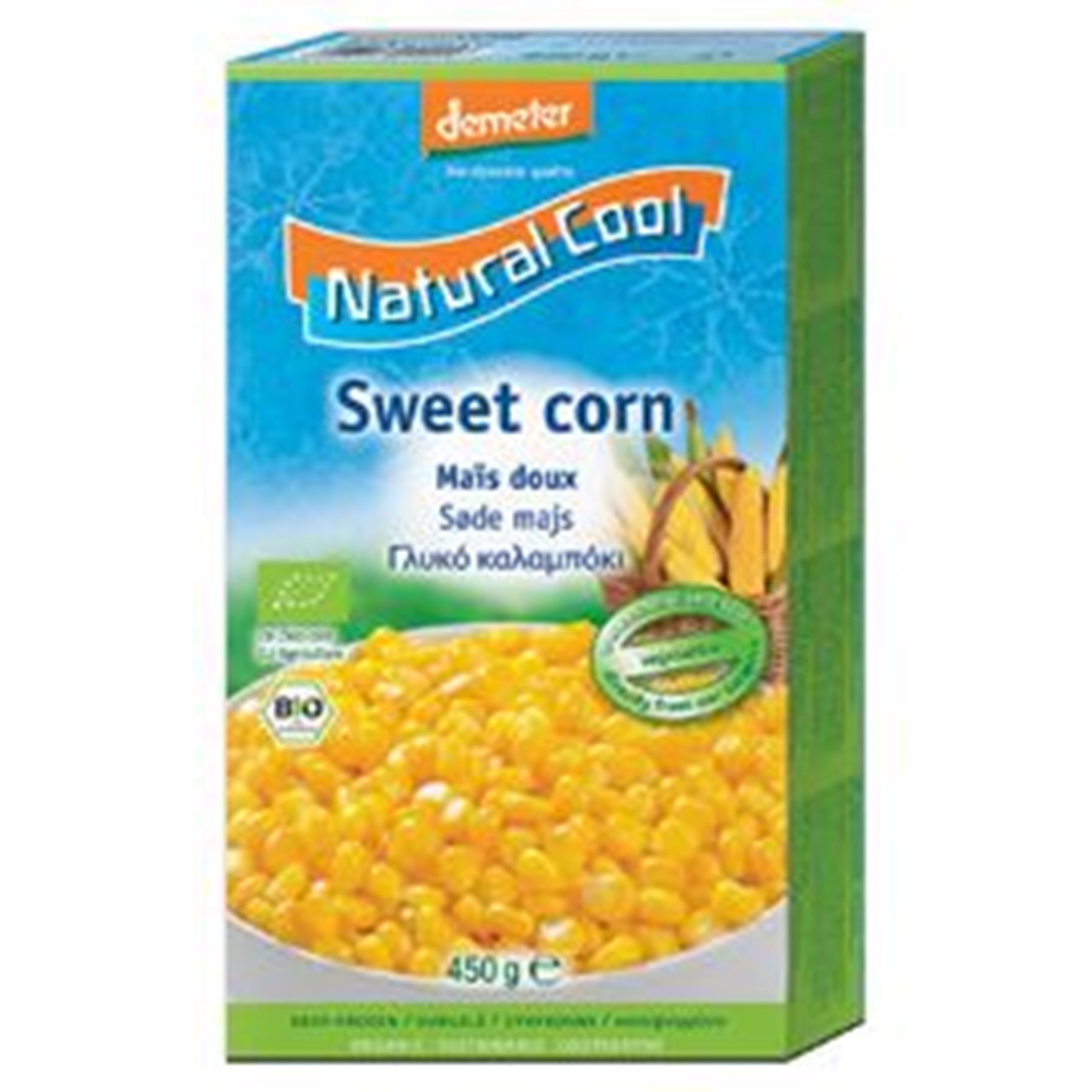 Frozen - Sweetcorn Organic | Shillingford Organics - Exeter ...