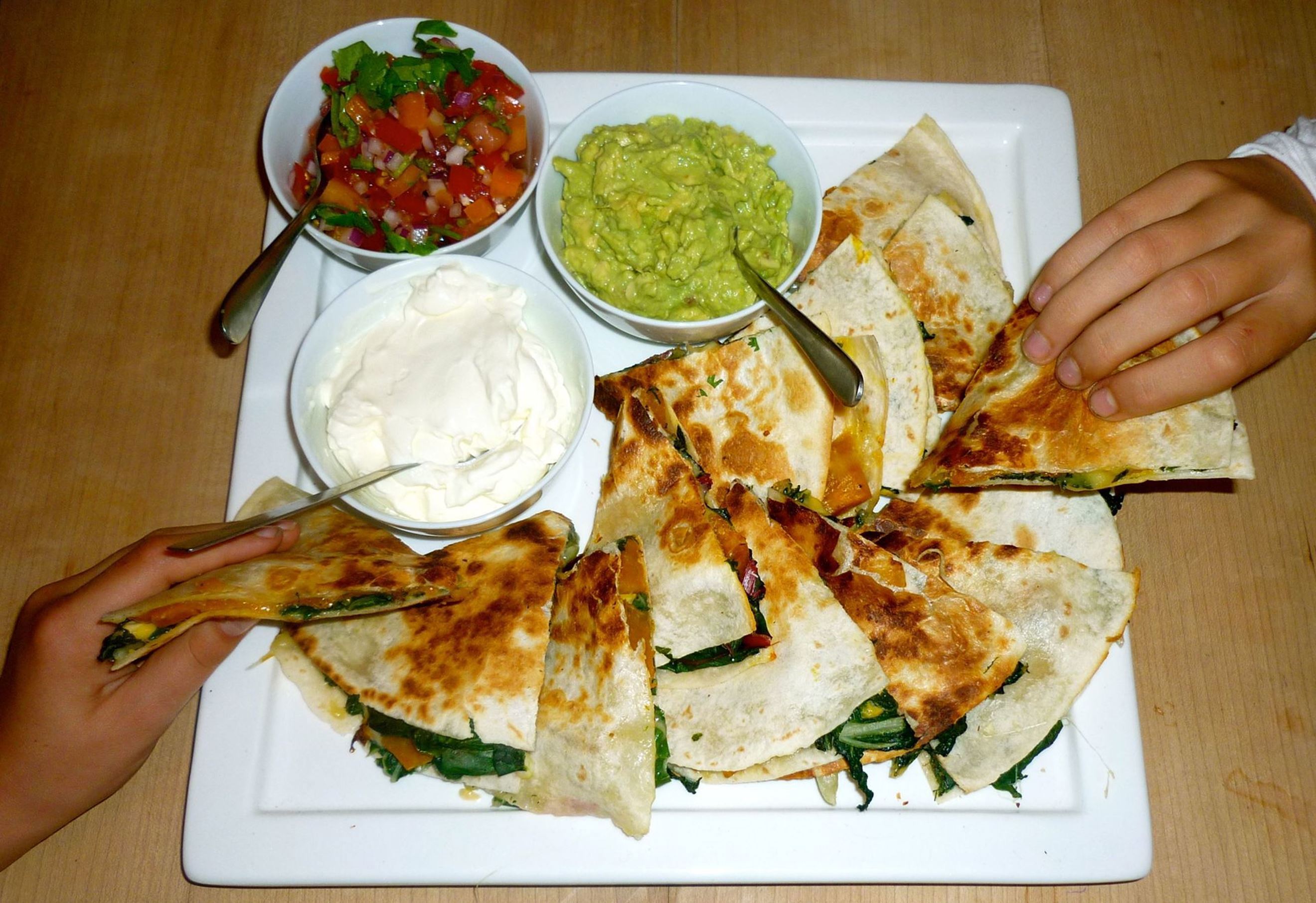 Buttercup Squash Quesadillas | Recipes | Ooooby